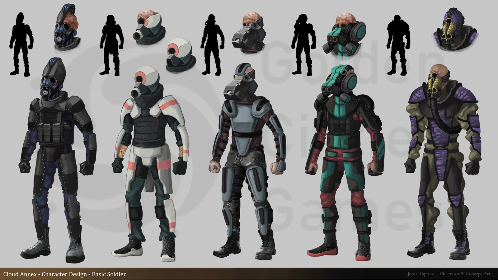 Jordi Rapture - Basic Soldier - Cloud Annex