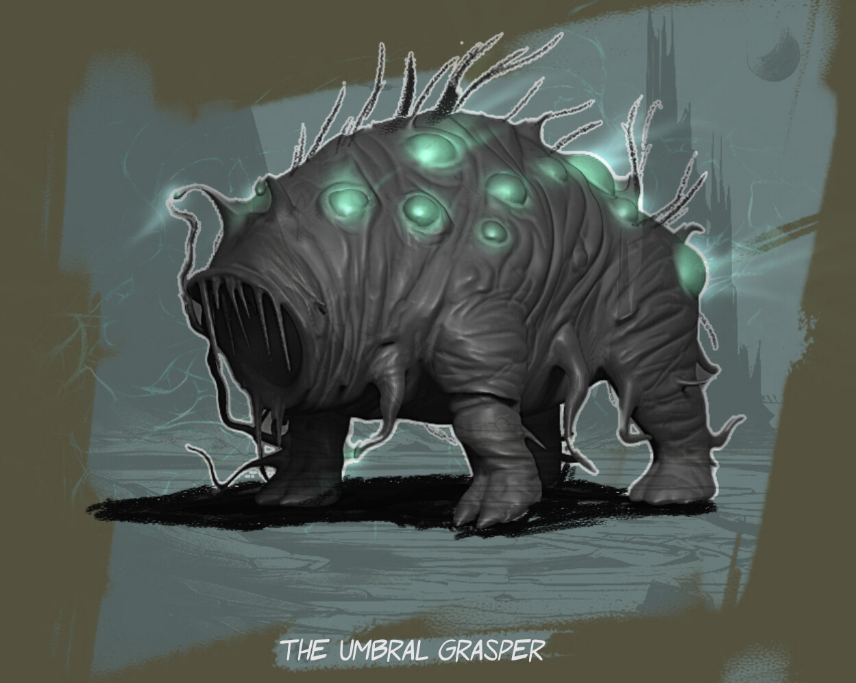 ArtStation - More alien creature sketches