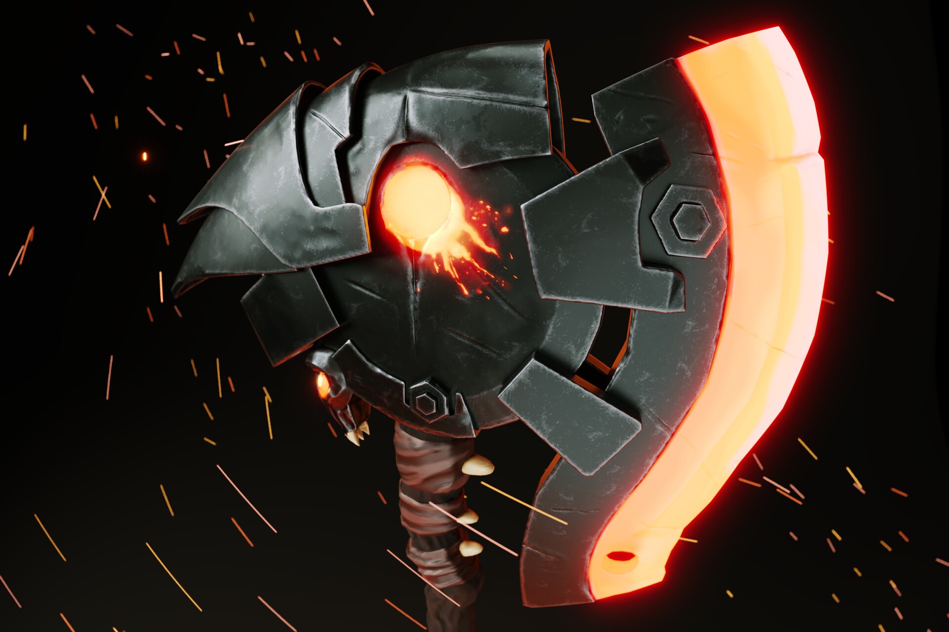 ArtStation - Lava Axe
