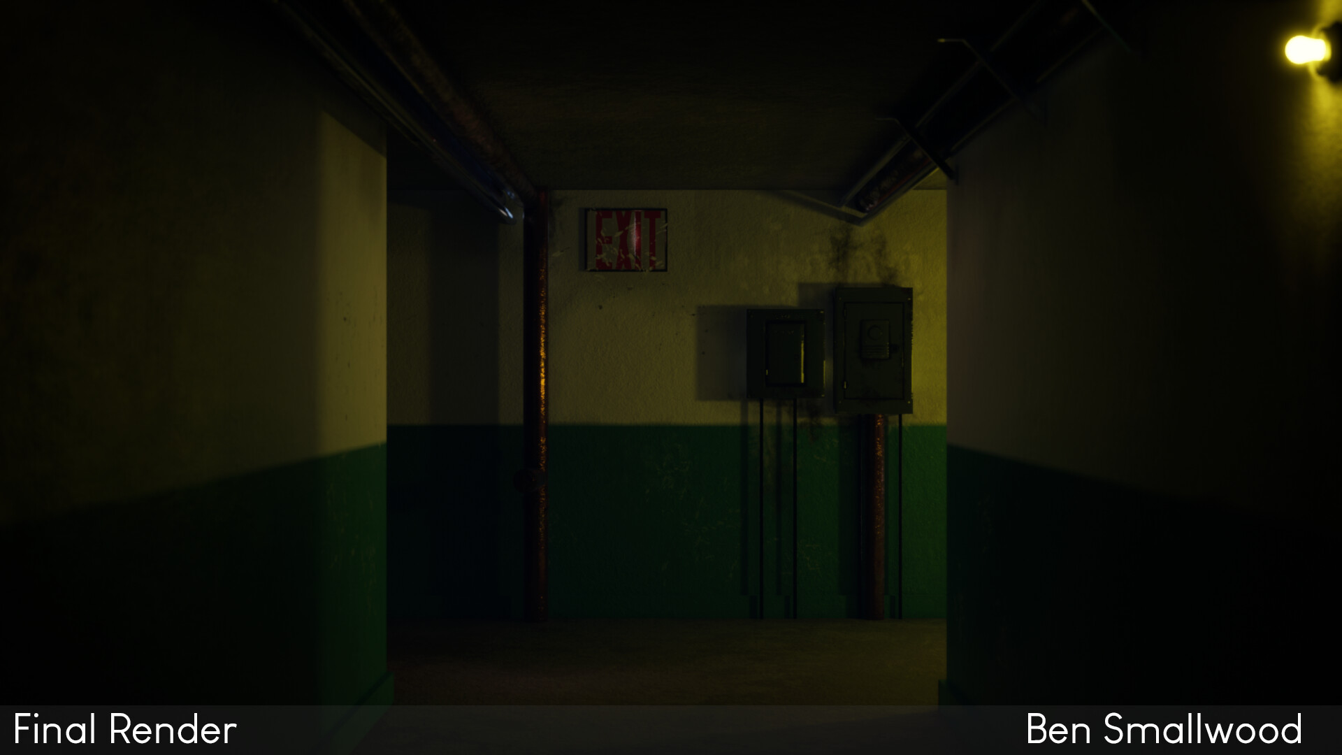 Ben Smallwood - Daredevil Hallway - Unreal Engine 5