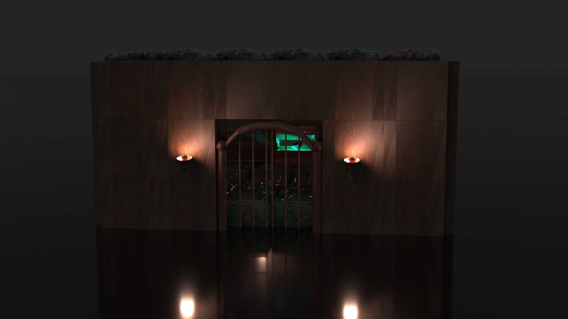 ArtStation - 3D Dungeon Modeling, Texturing and Illumination