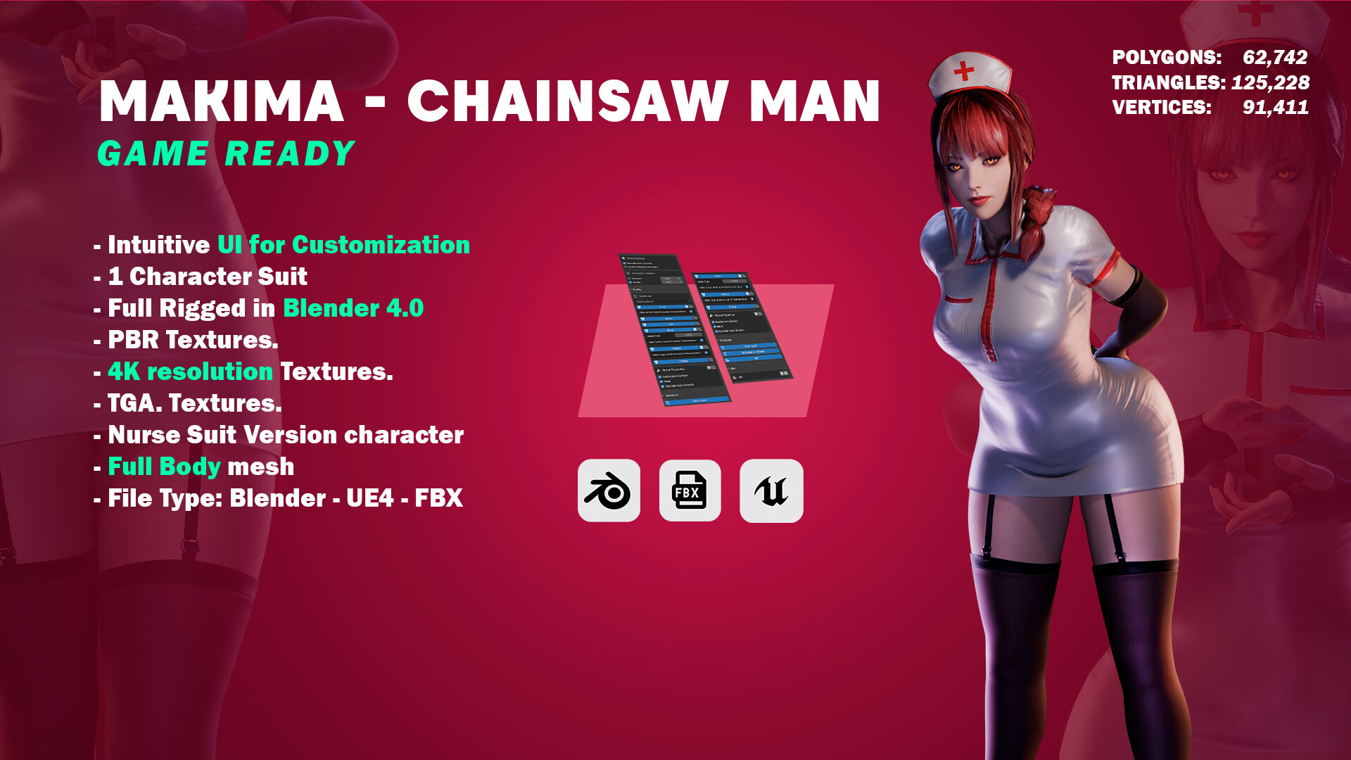 R2 Studio - Makima - ChainsawMan