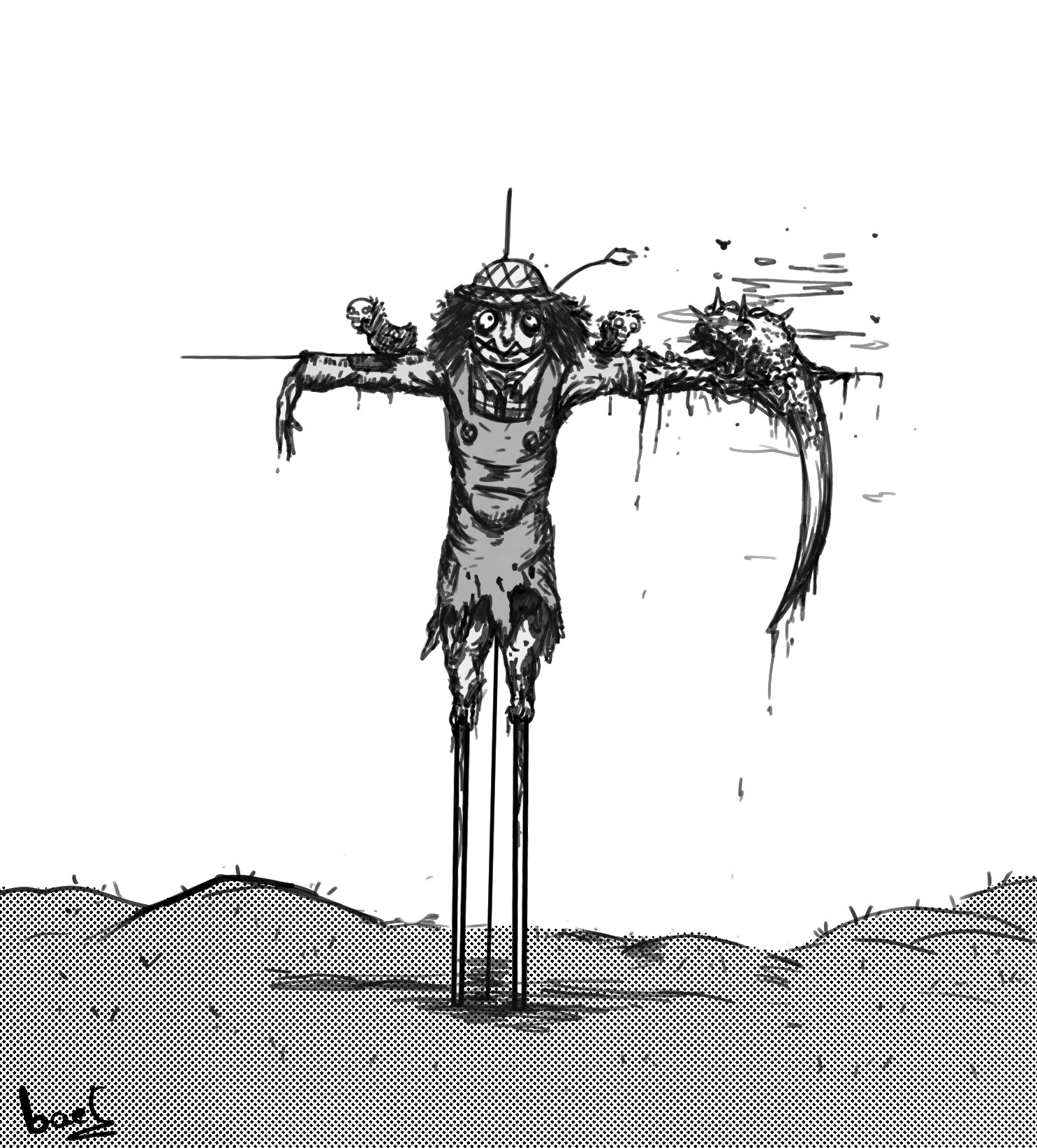 ArtStation - -The Scarecrow- (2024)