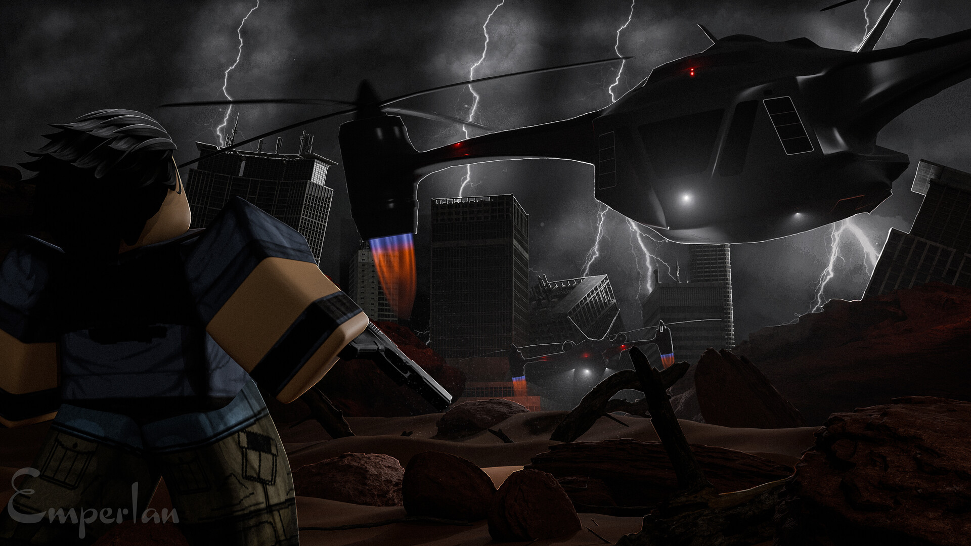 ArtStation - "Run like your life depends on it. Because it does." - The ...