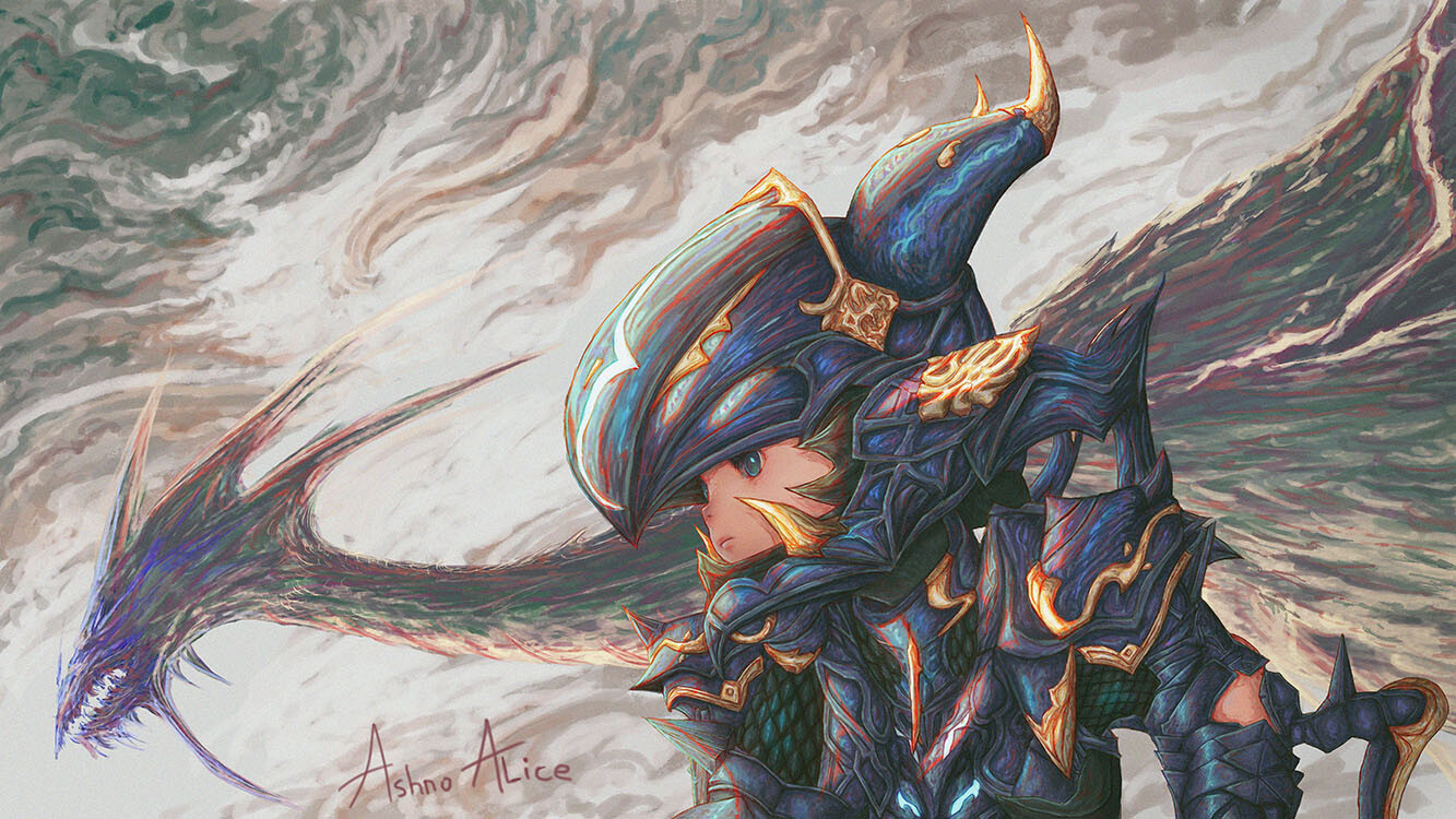 ArtStation - FFXIV Lalafell Dragoon