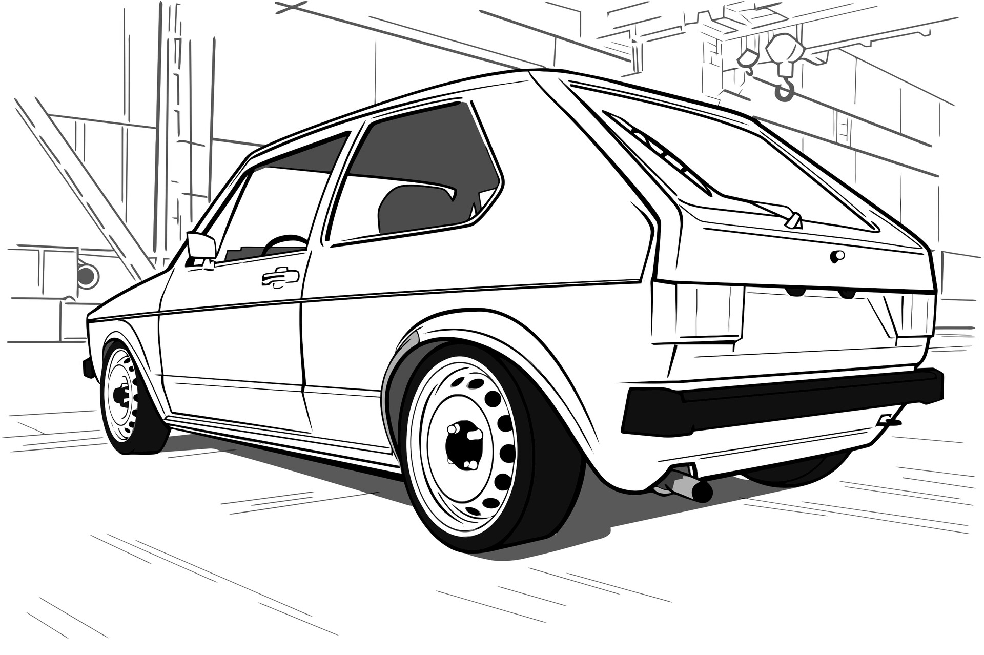 Tyanai Chigovera Vw Golf Mk1