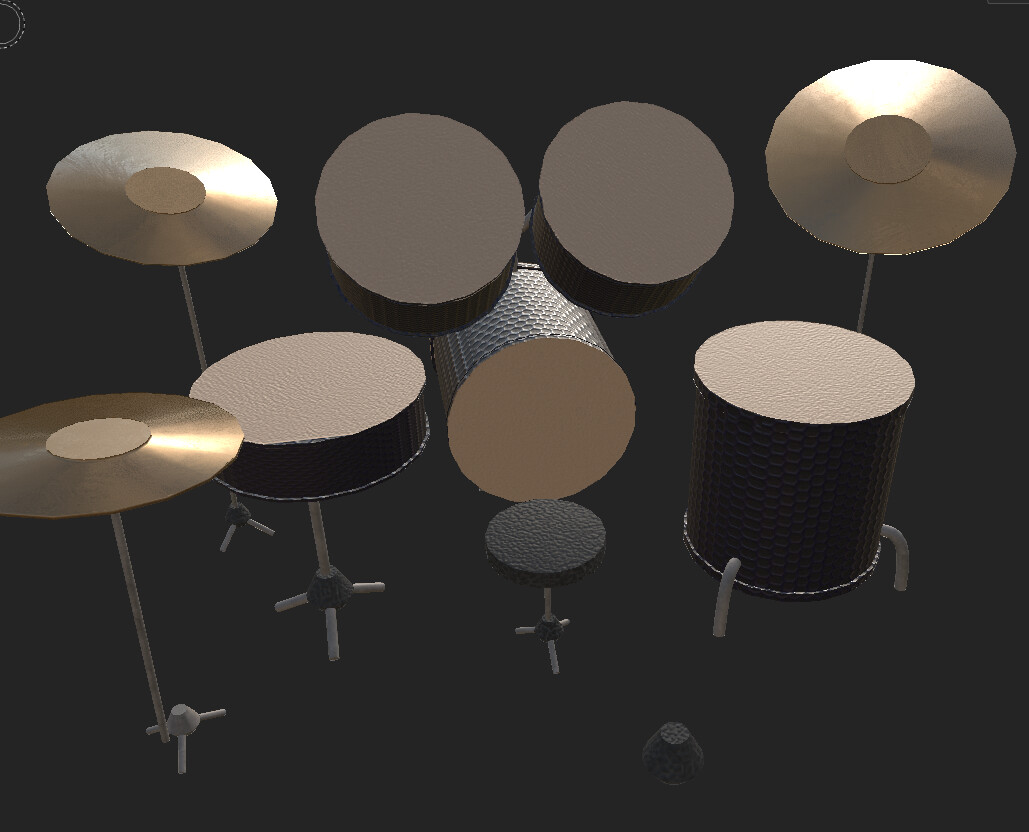 ArtStation - Drum Kit