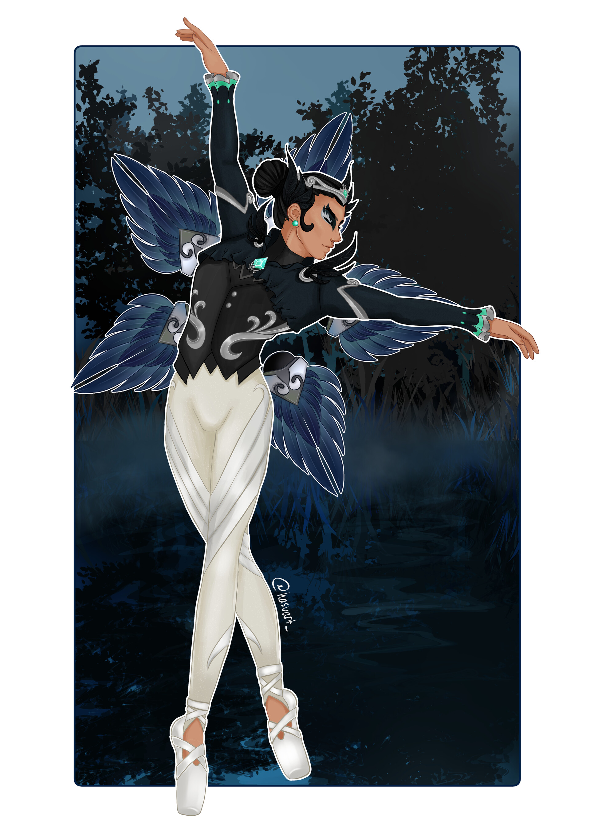 ArtStation - Lifeweaver Black Swan, Overwatch2