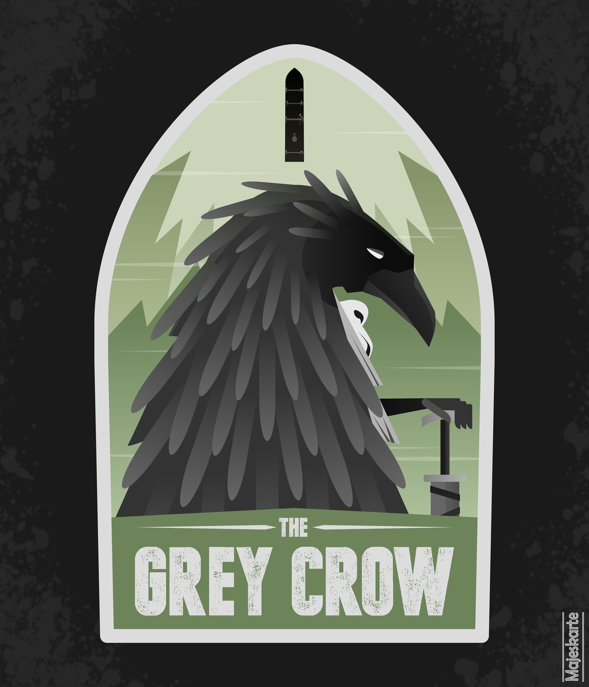 ArtStation - Death's Door Doorway #3: The Grey Crow