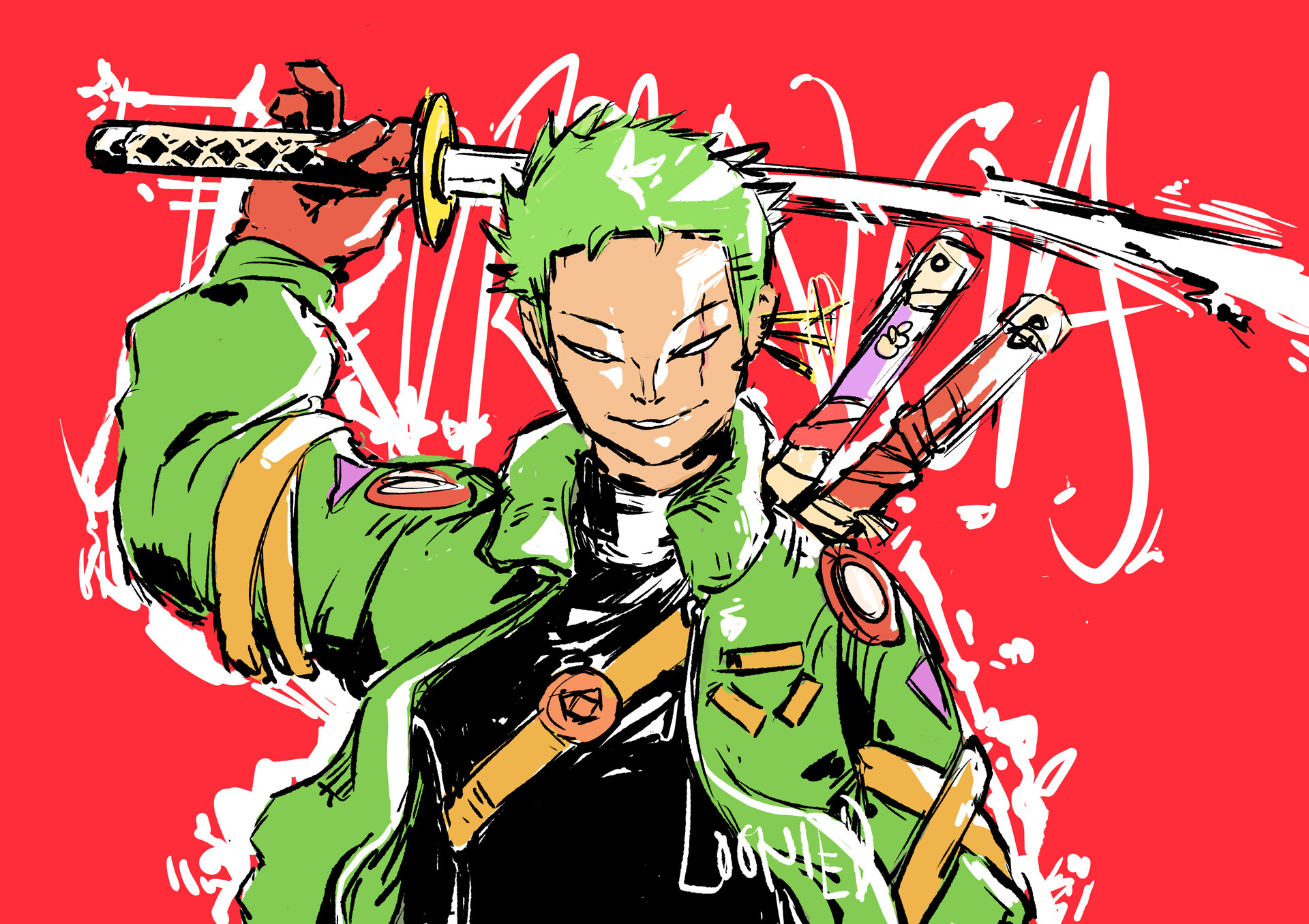 ArtStation - Roronoa Zoro - Egghead Arc