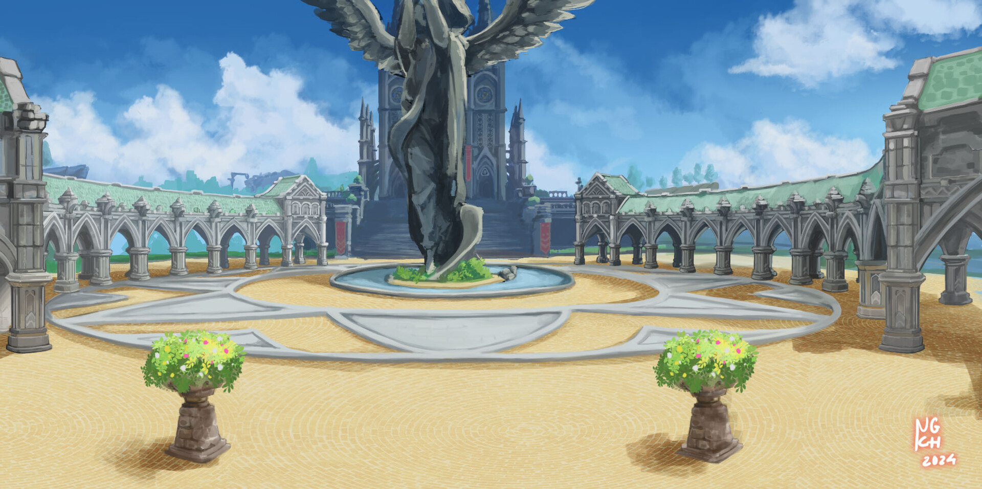 ArtStation - Mondstadt