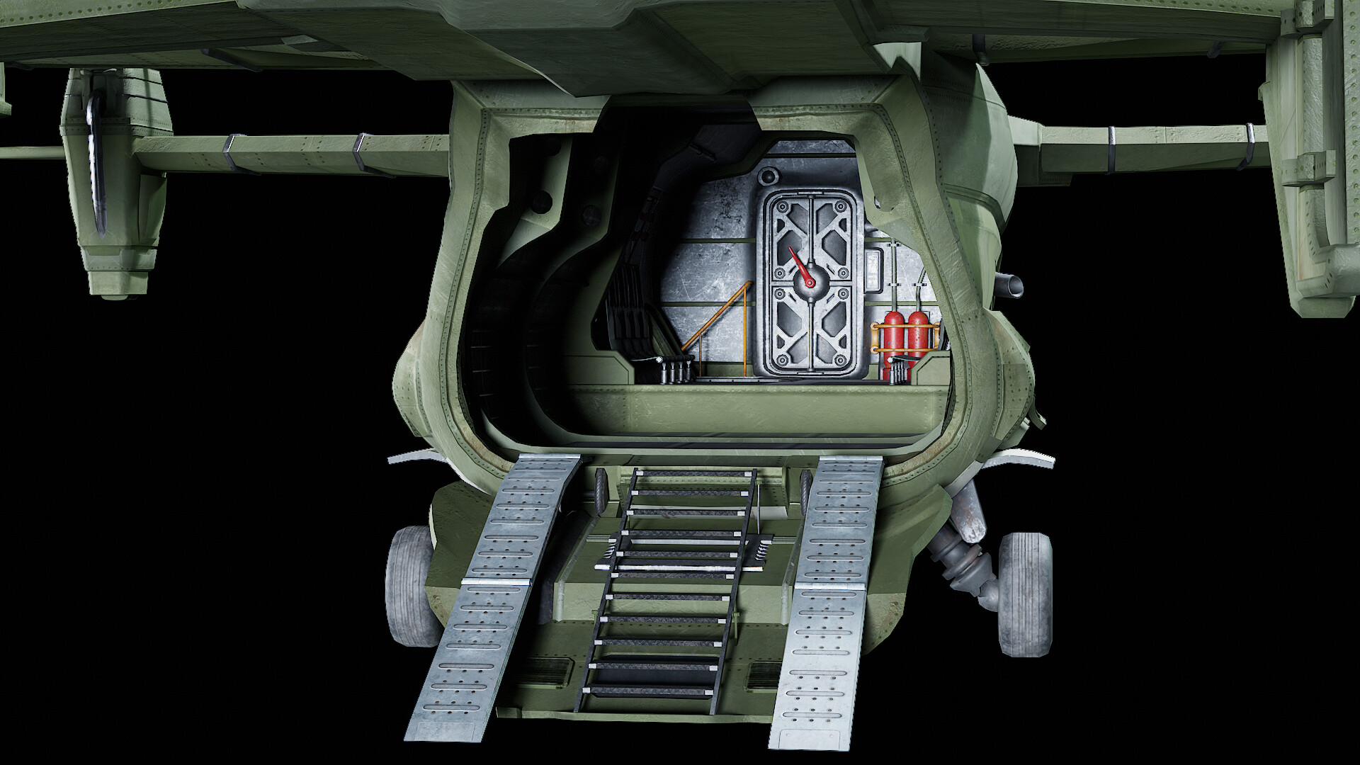 Matthew Krause - Fallout: Miami - Cargo Vertibird