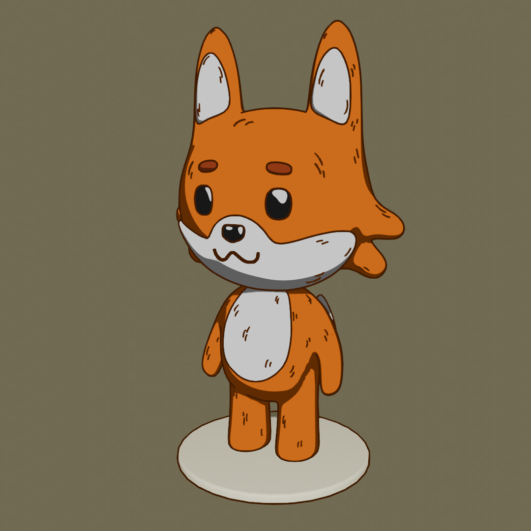 ArtStation - Little fox