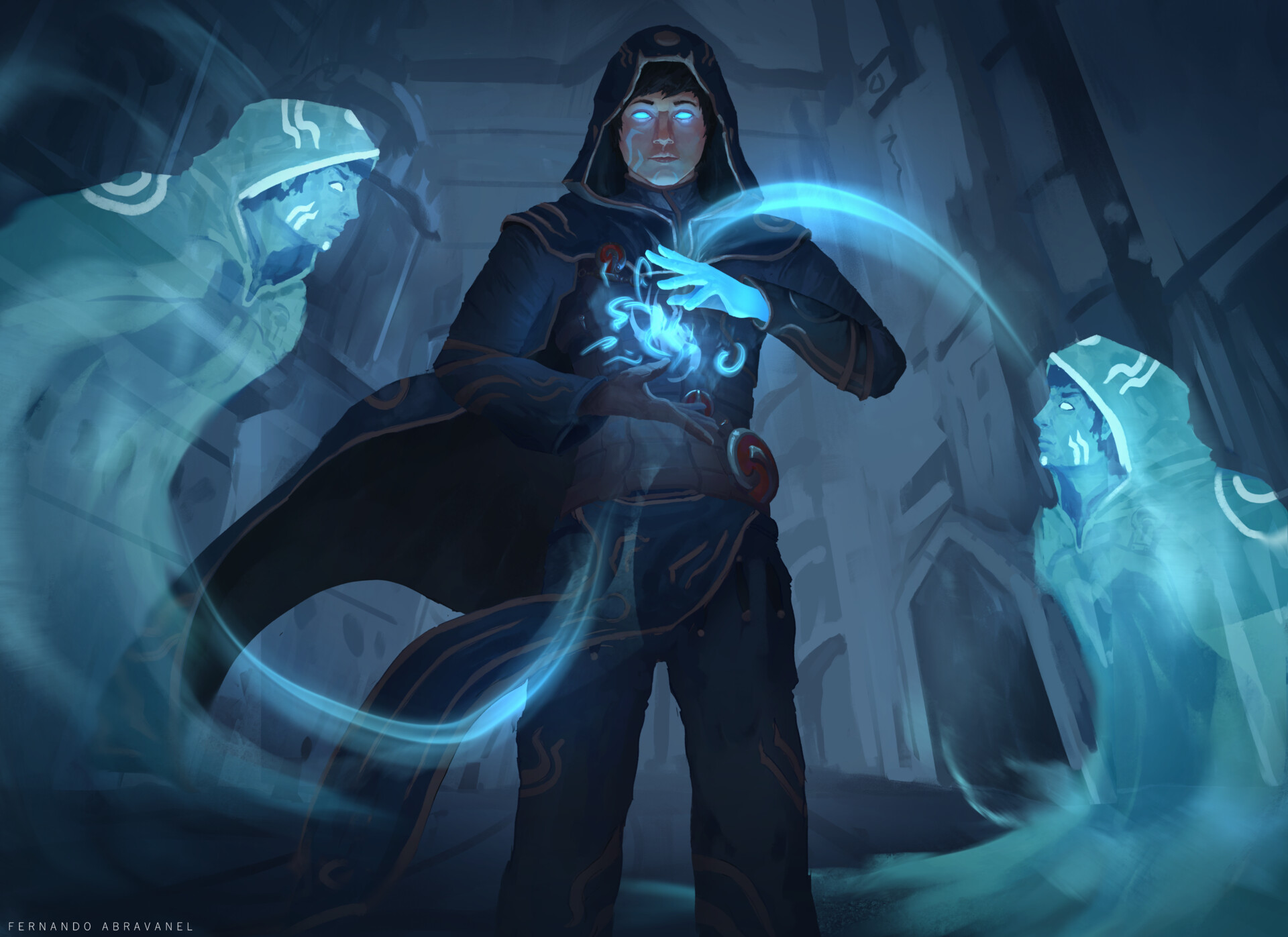 ArtStation - Jace - MTG fanart