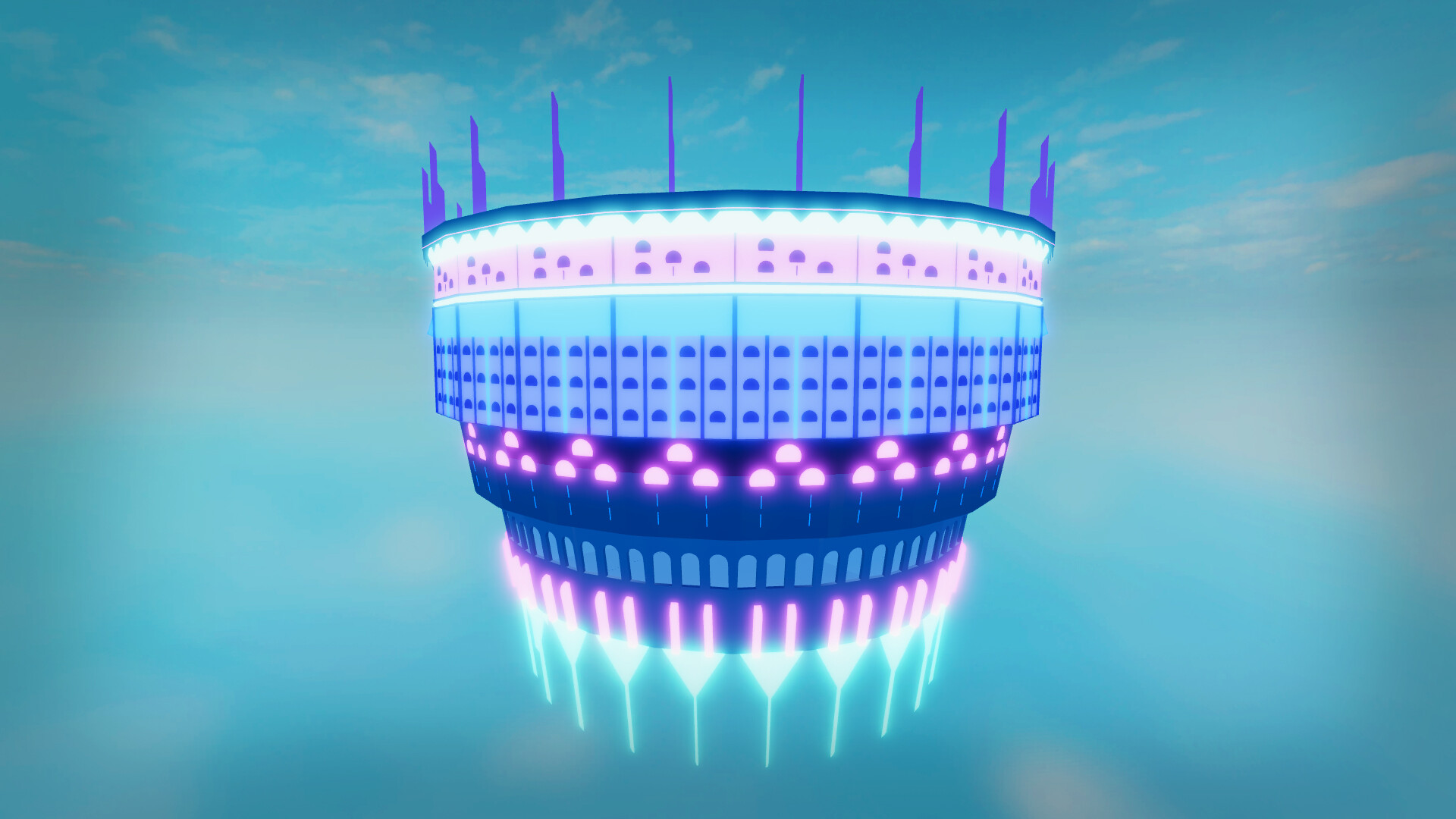 ArtStation - Banca Intesa Project - Futuristic Colosseum