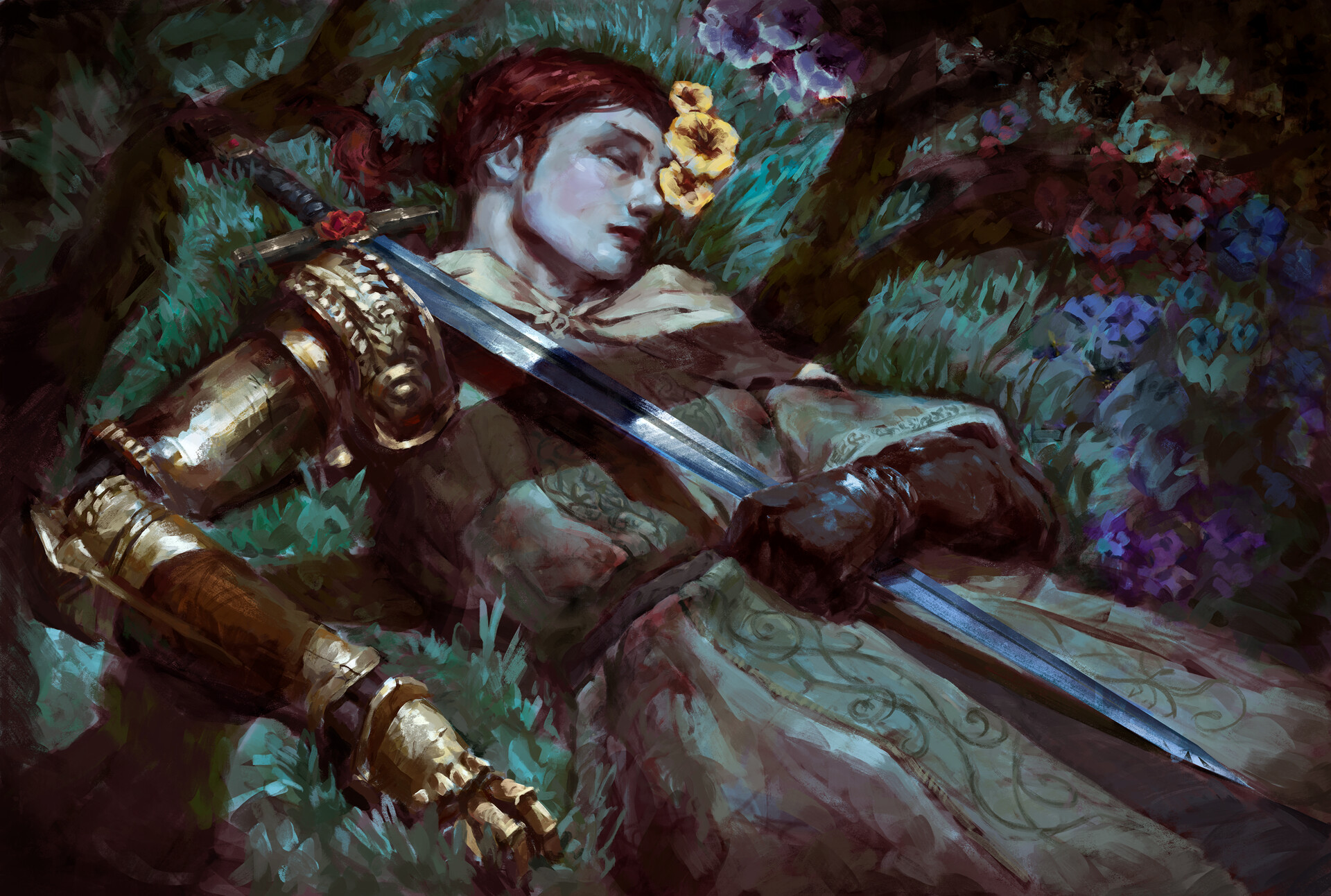 ArtStation - Millicent's tragedy.