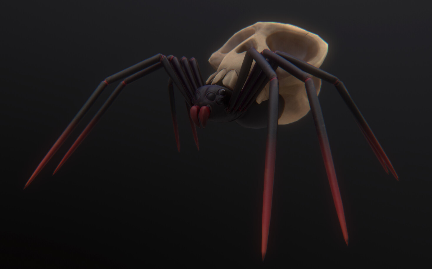 ArtStation - Stylised Skull Spider (Inspired by Sea of Thieves!)