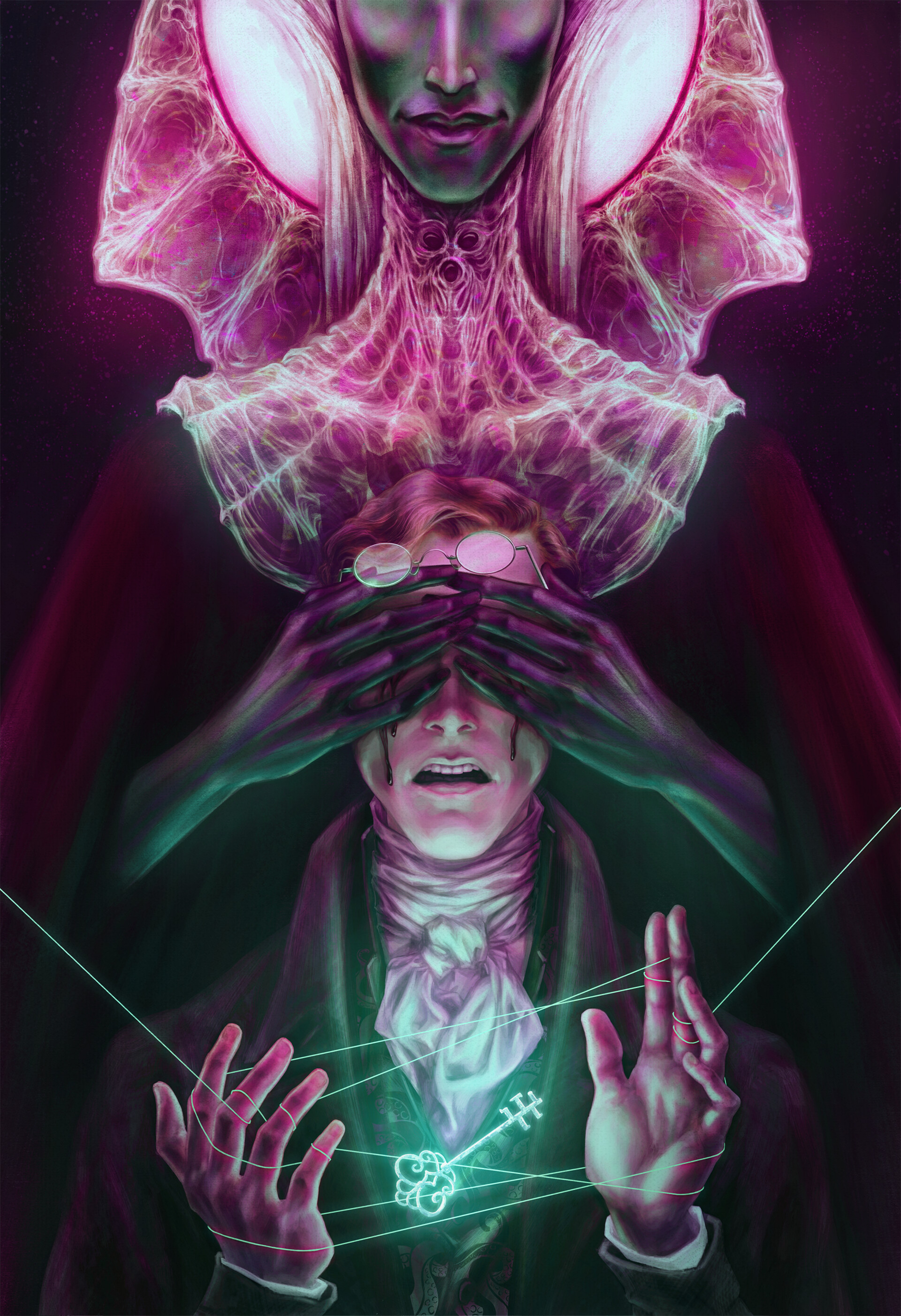 ArtStation - Randolph Carter & Nyarlathotep