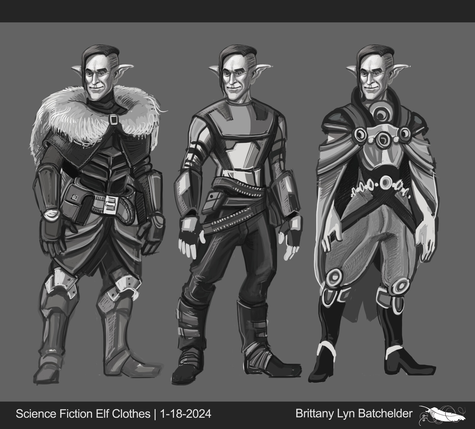 ArtStation - Science Fiction Elf Clothes