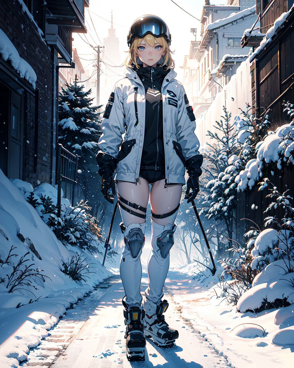 4K Anime Reference Art for Artists and Enthusiasts - 229 Snowboarding ...