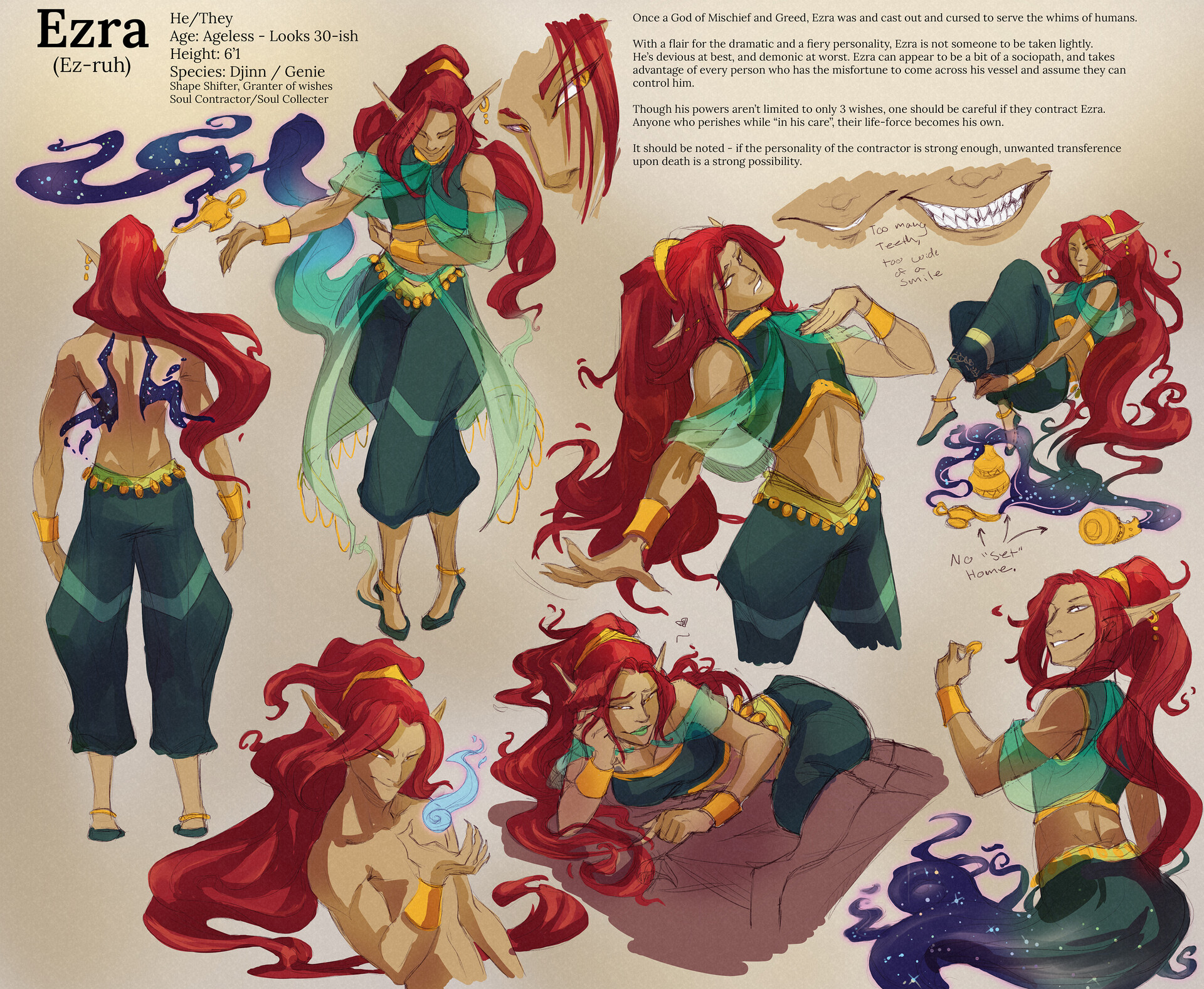 ArtStation - Ezra - Character Ref