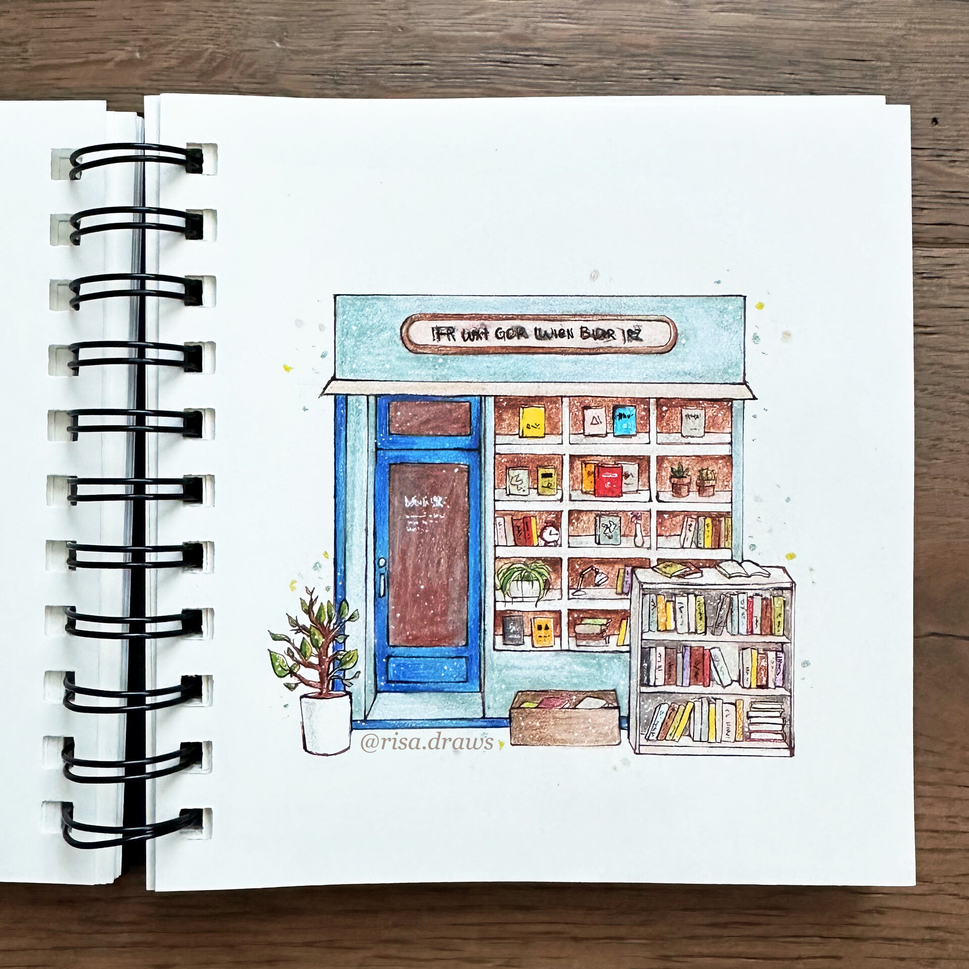 ArtStation - Store Fronts - Book Shop