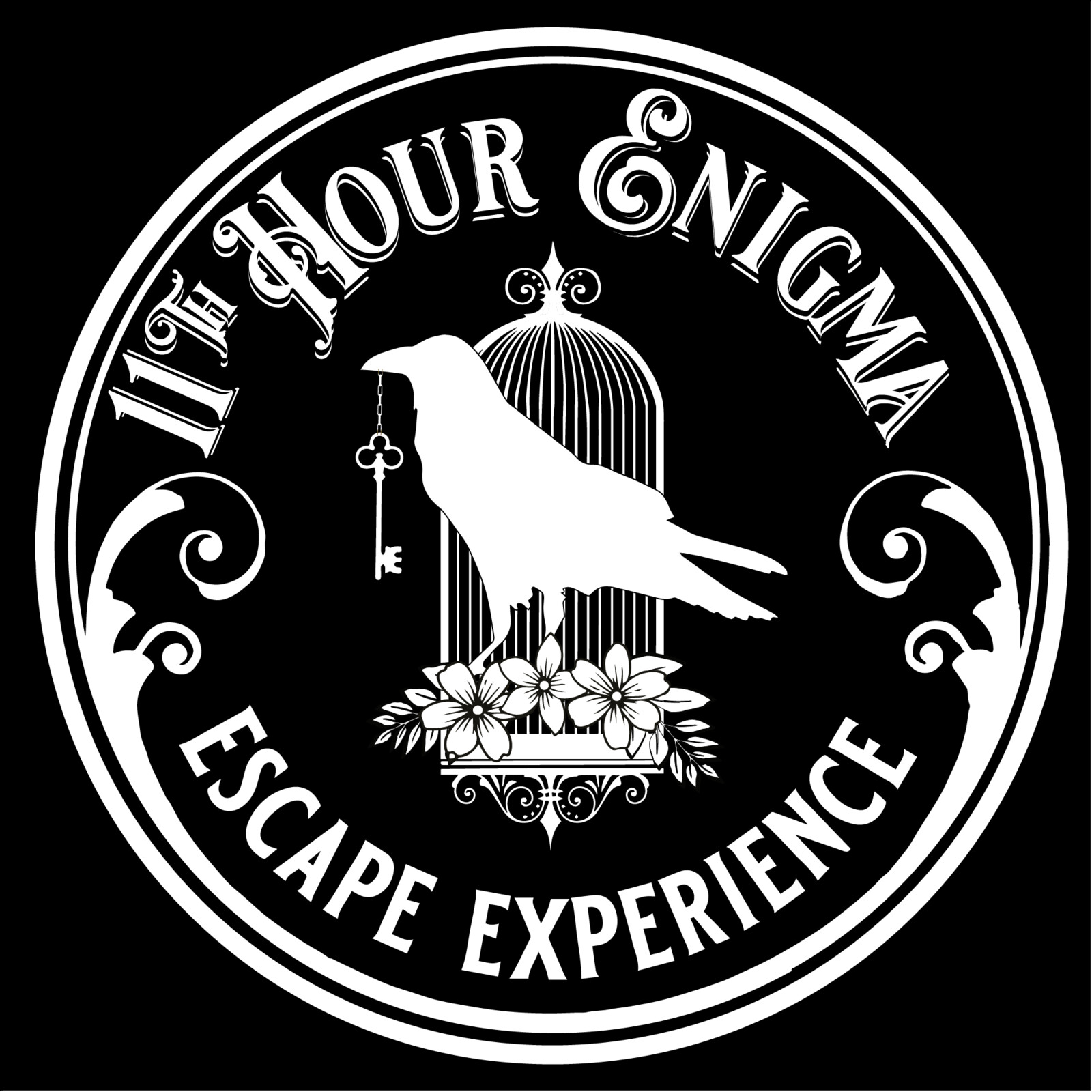 Grace Hammons - Logo & Branding: Eleventh Hour Engima Escape Experience