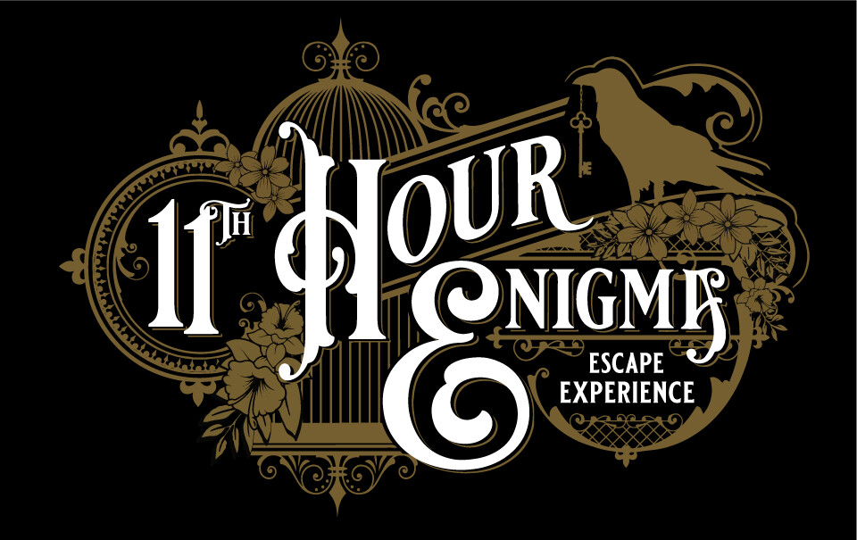 Grace Hammons - Logo & Branding: Eleventh Hour Engima Escape Experience