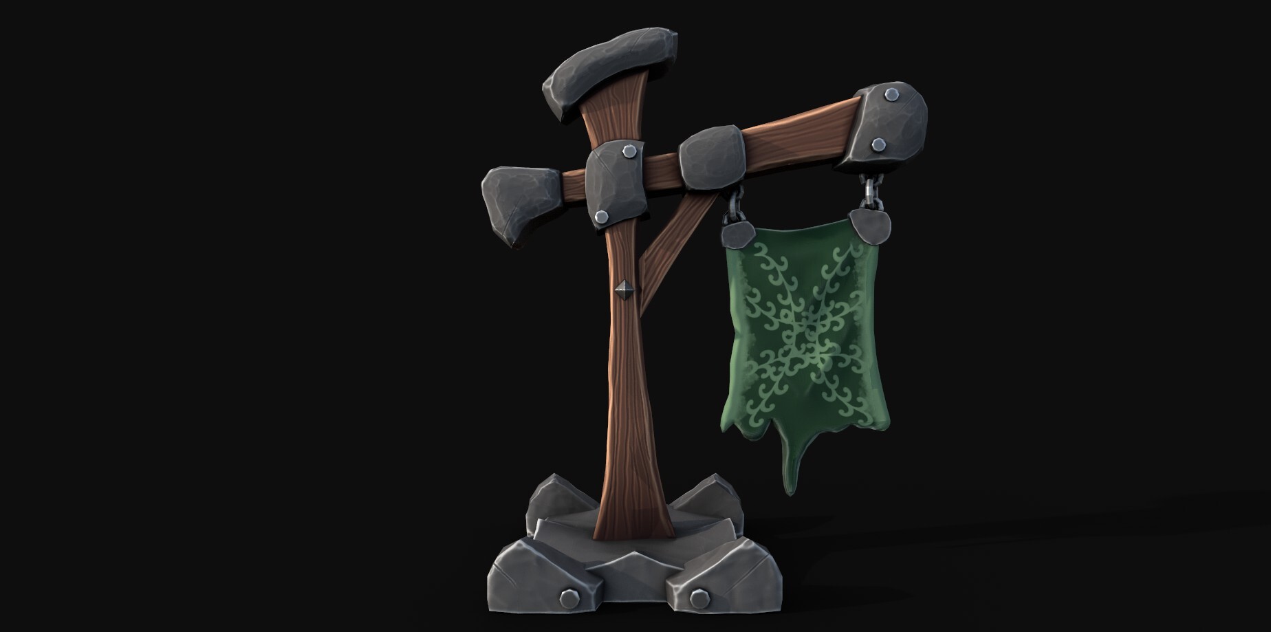 ArtStation - Fantasy Flag Banner