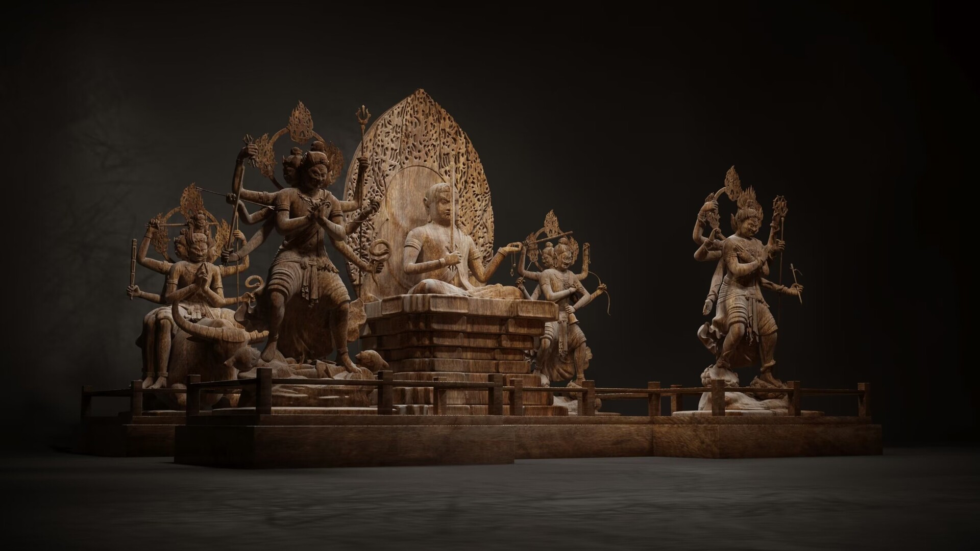 ArtStation - Angry Buddha