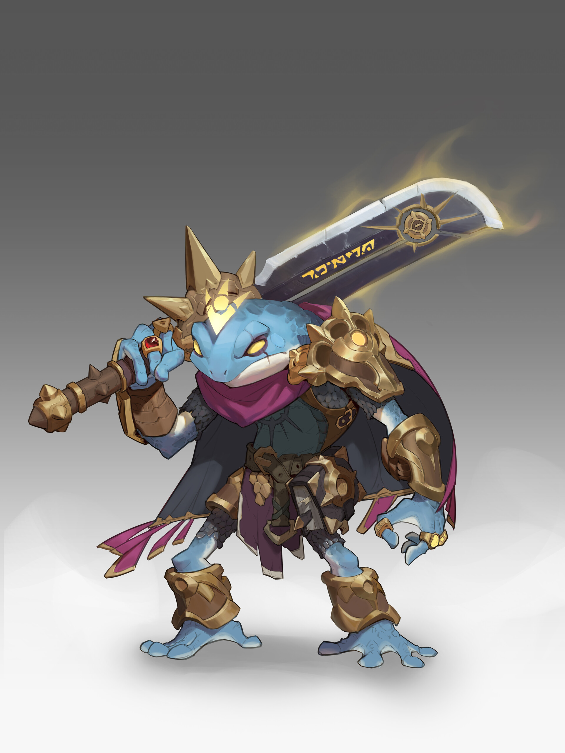 ArtStation - frog knight