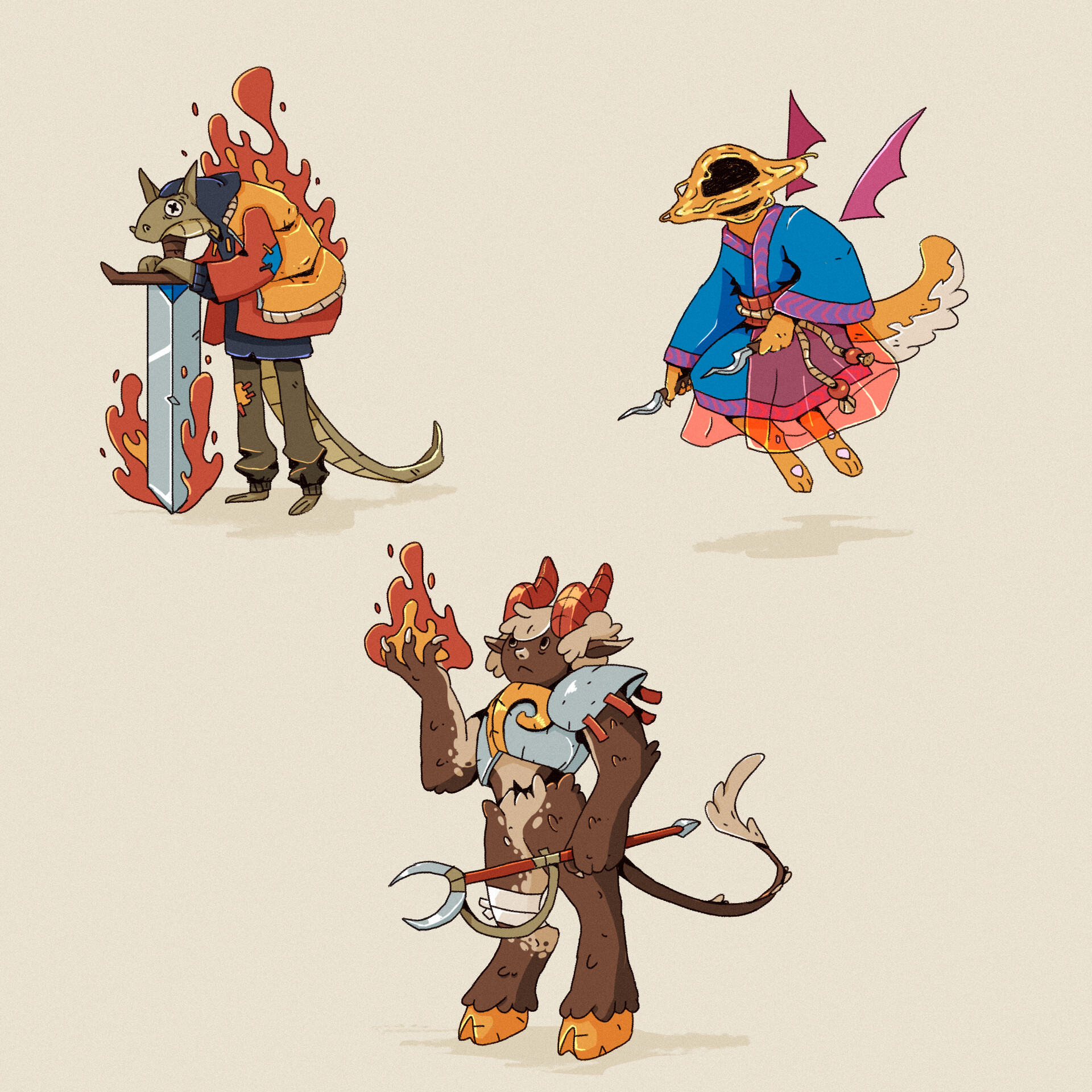 ArtStation - Fantasy guys