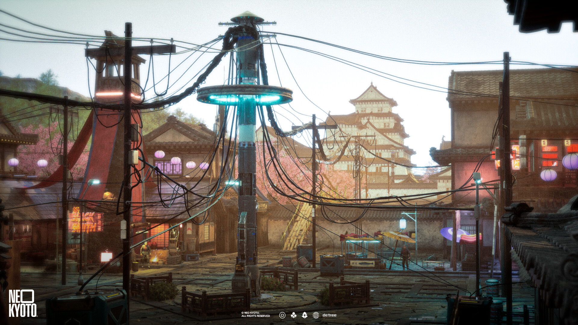 ArtStation - Unreal engine Sci fi Dystopian and traditional Japanese ...