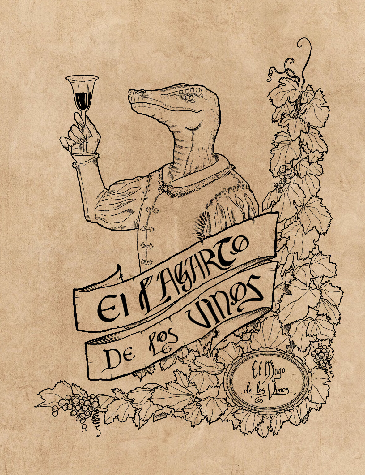 ArtStation - D&D wine