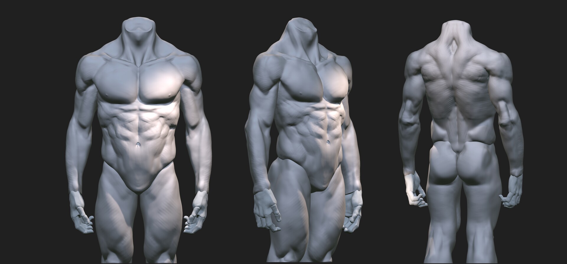 ArtStation - Anatomy study