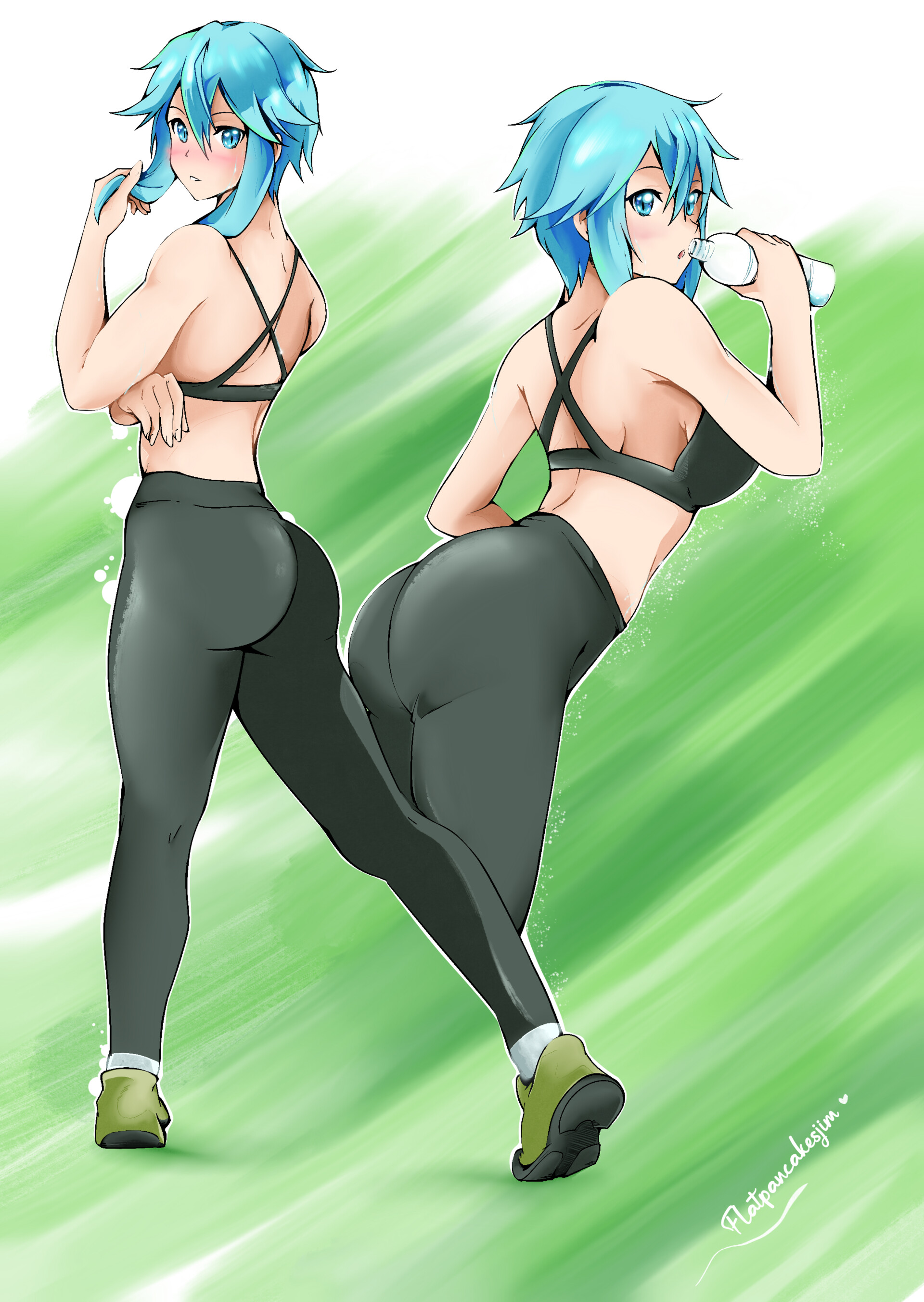 ArtStation - Sinon workout