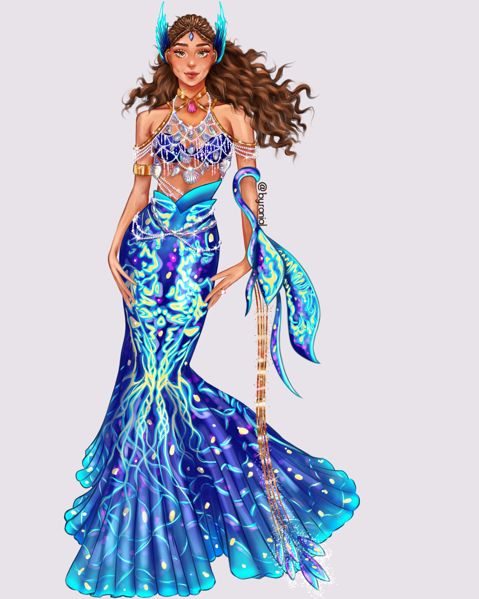 by.ranial - Fashion design inspired by Pandoran creatures in the Avatar ...