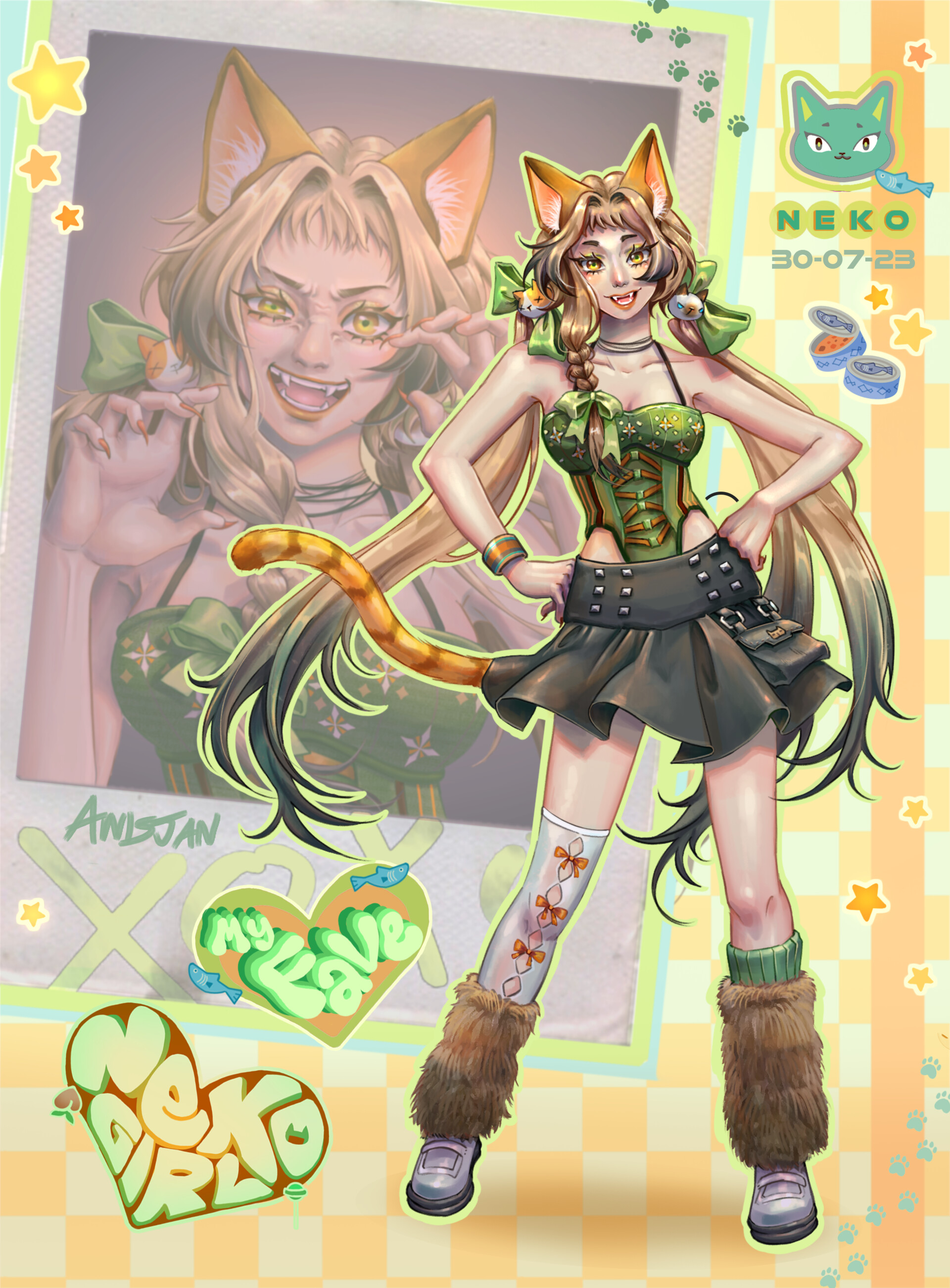 ArtStation - Neko girl