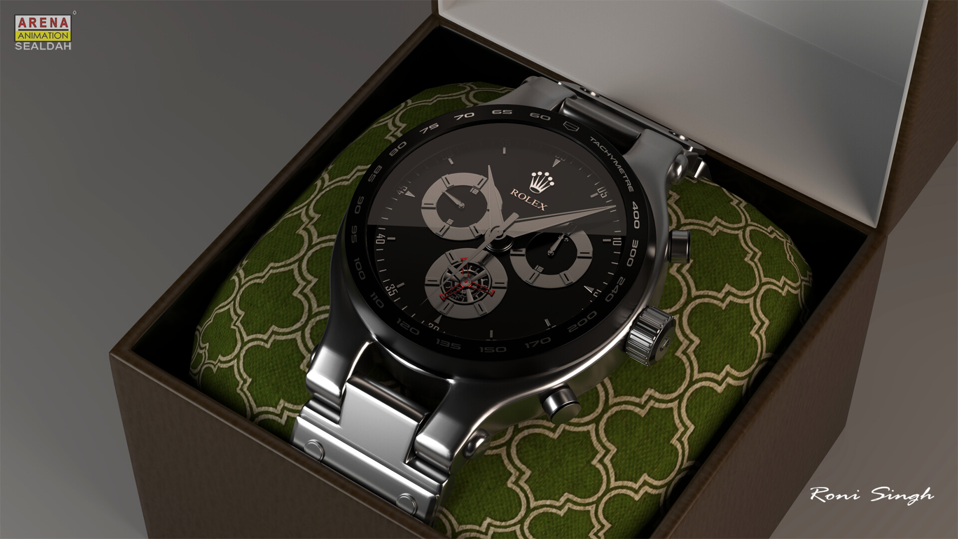 Roni Singh - 3D WRIST WATCH , ROLEX WATCH