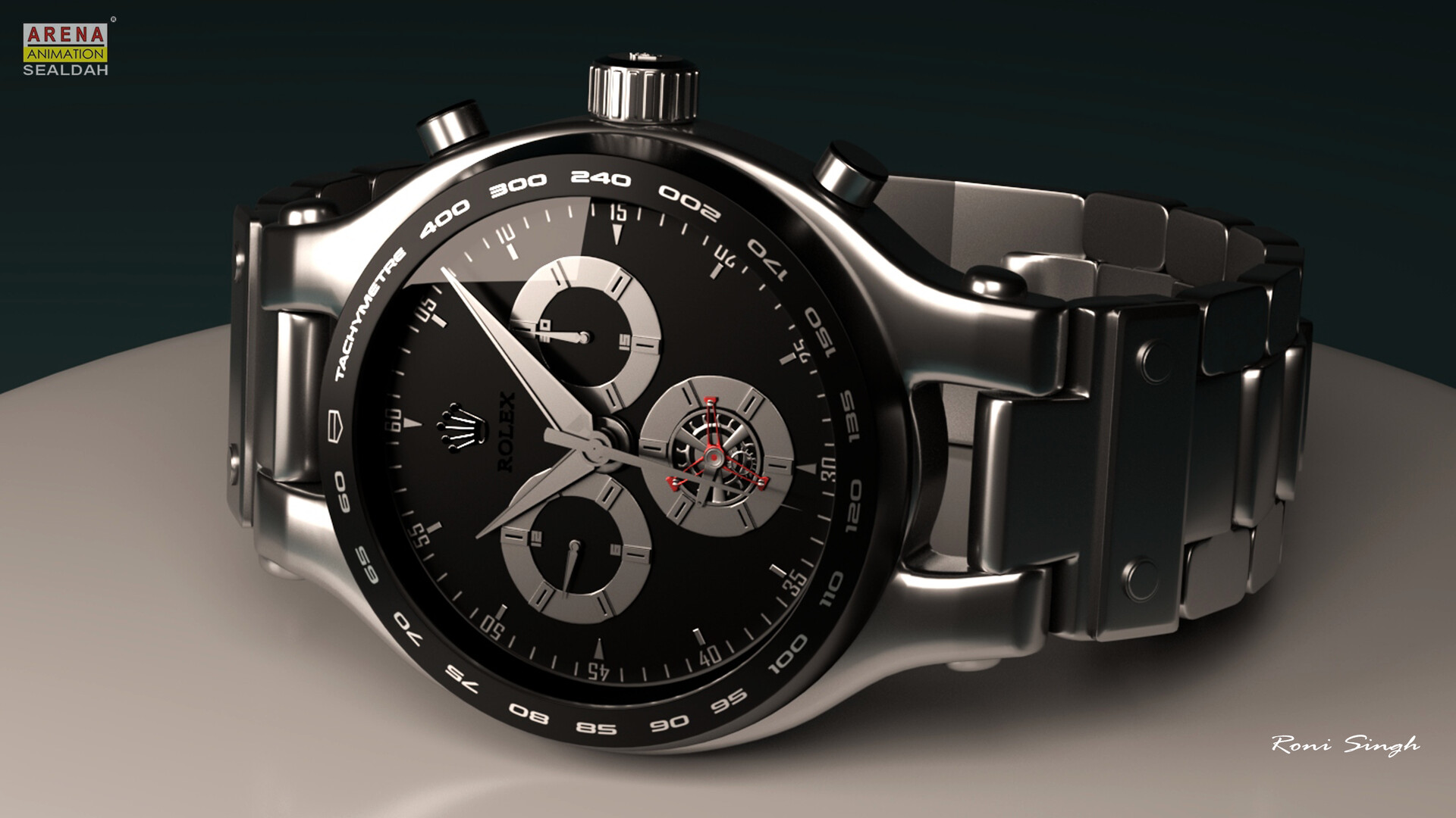 ArtStation - 3D WRIST WATCH , ROLEX WATCH