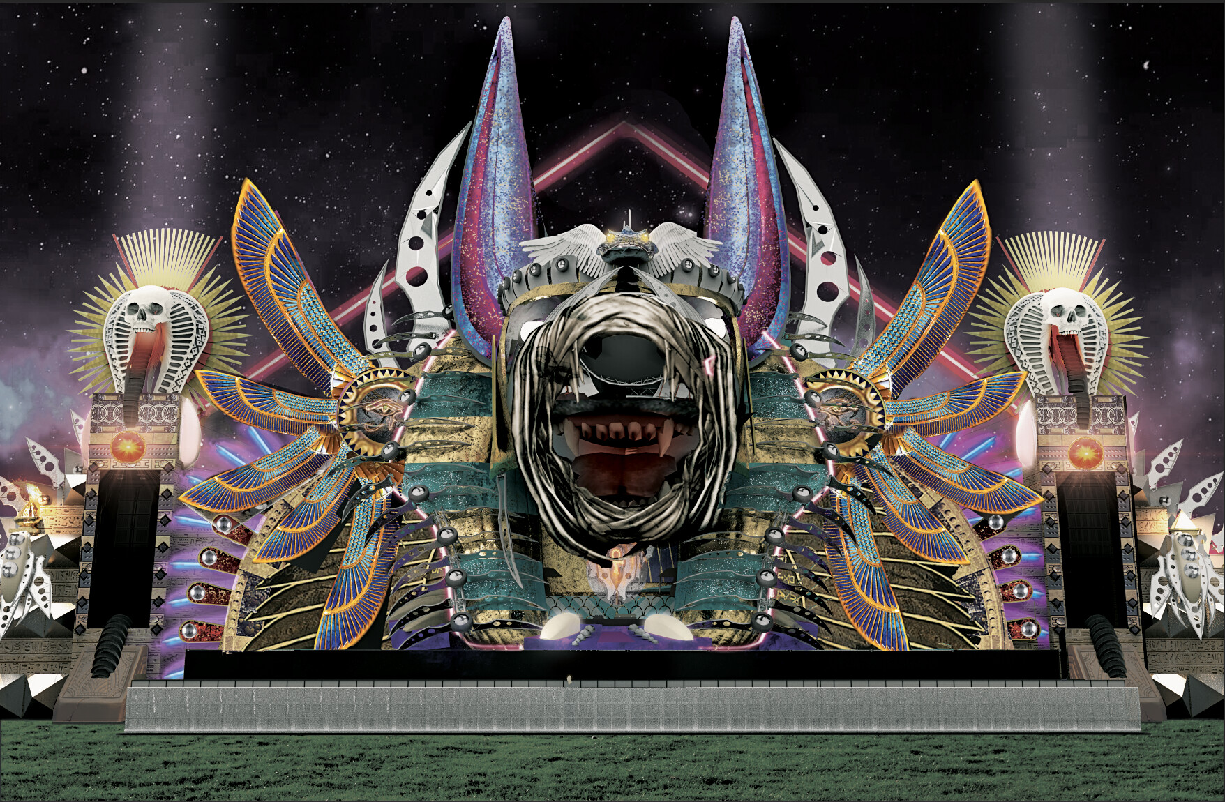 ArtStation - Horus Festival Stage