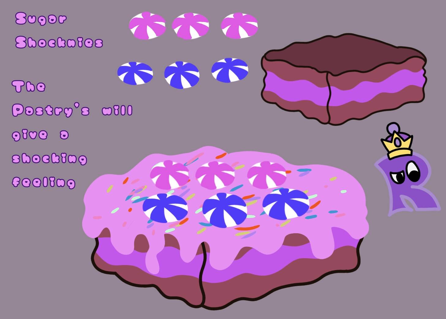 ArtStation - Sugar Shocknies (FanMade Food Botbots)