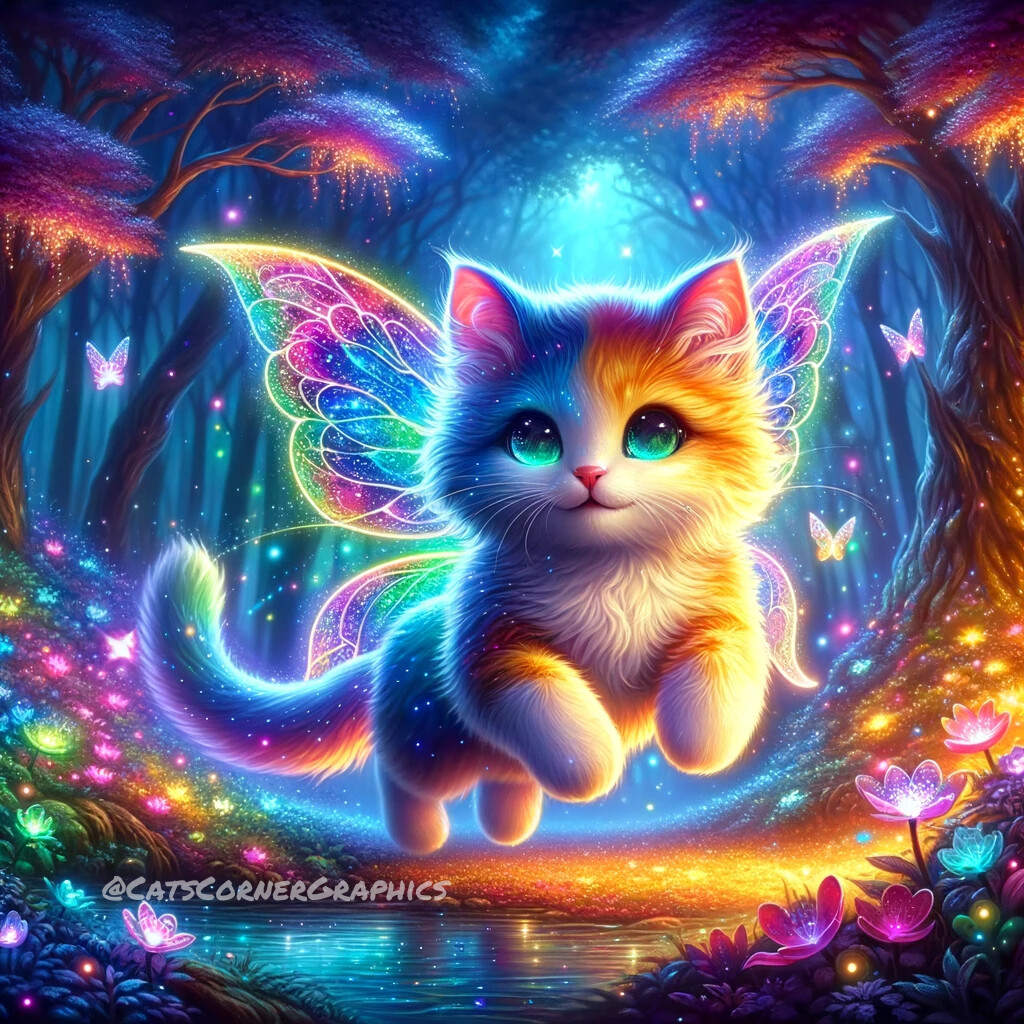 ArtStation - Fairy Cat
