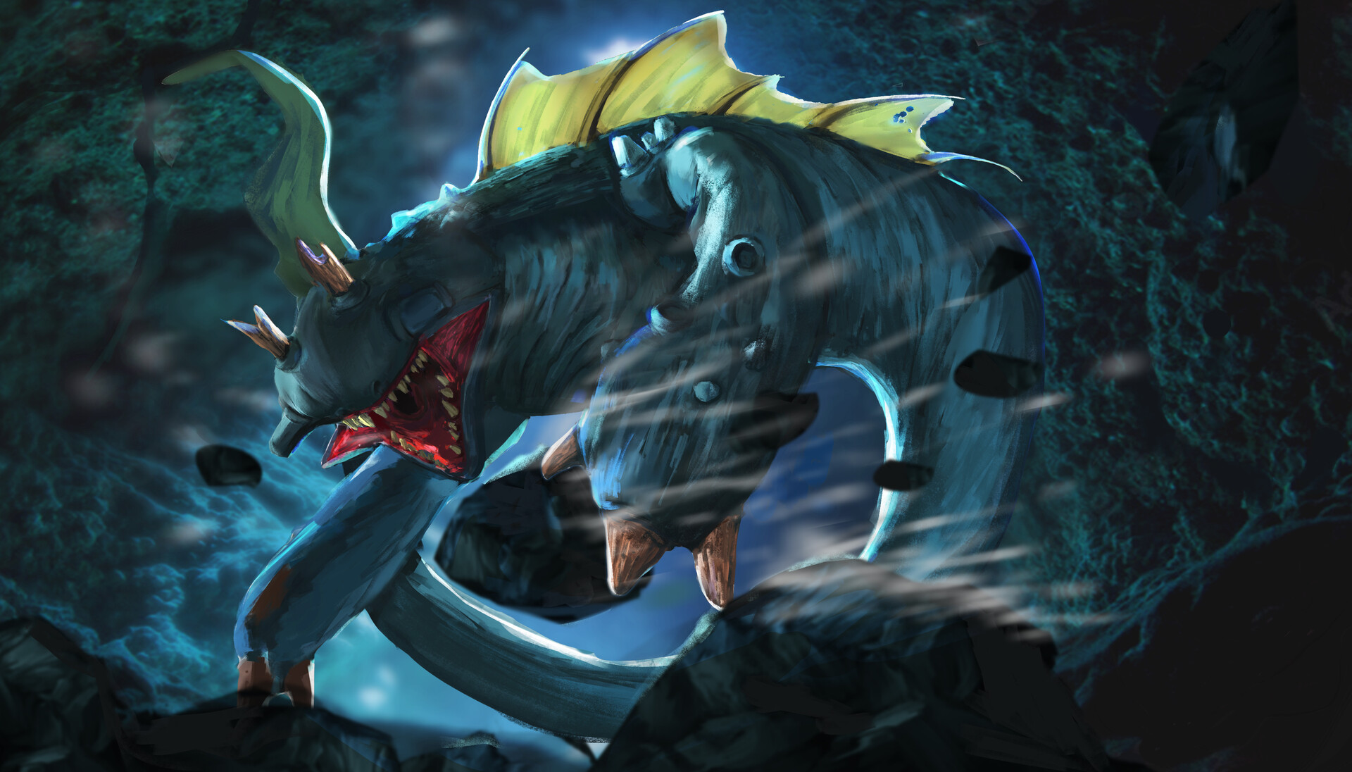 ArtStation - Sea Monster