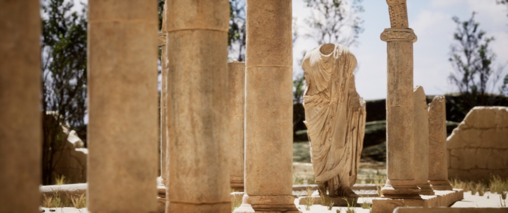 Russell Koonce - Roman Ruins Environment