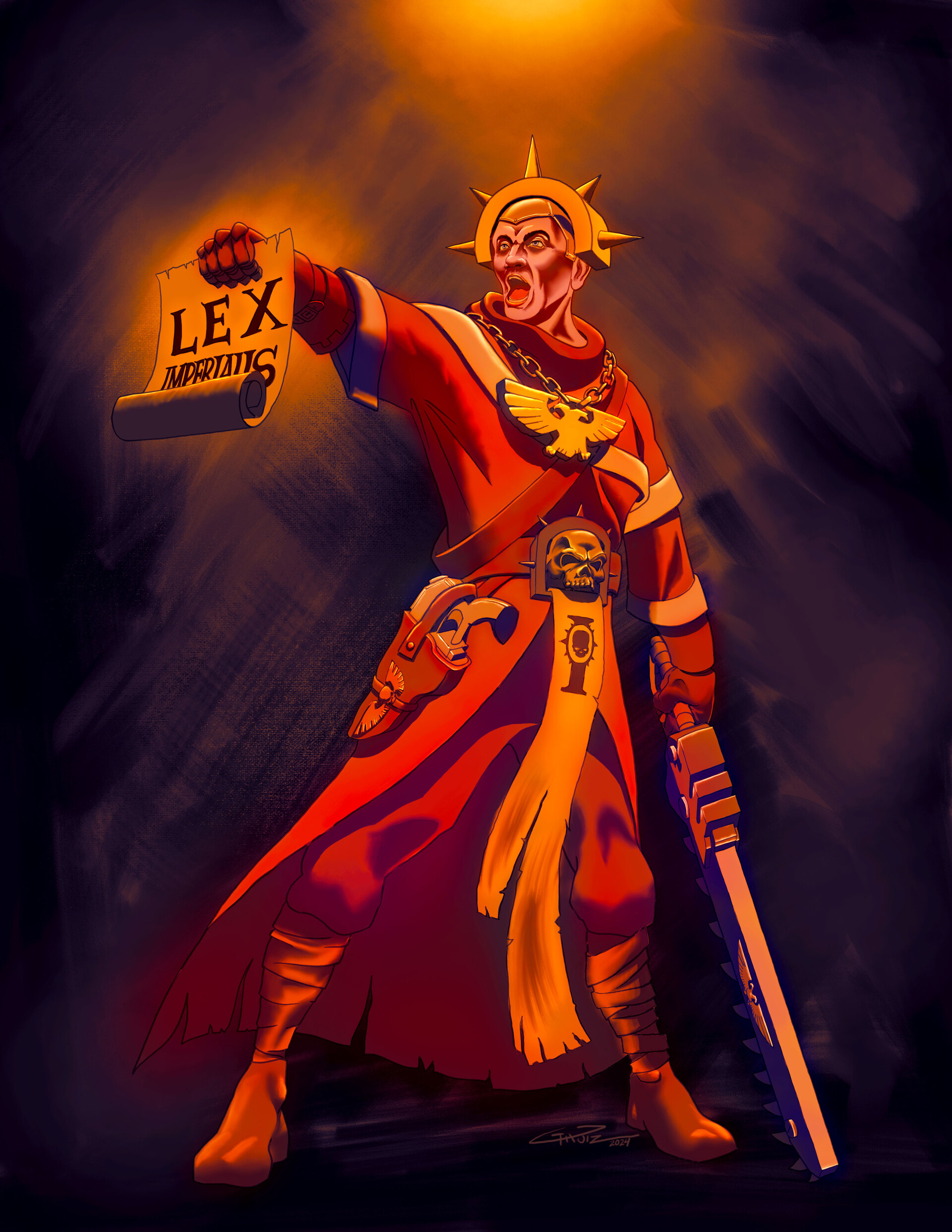 ArtStation - Karpath Vox Macharia (Warhammer 40K - Imperium Maledictum)