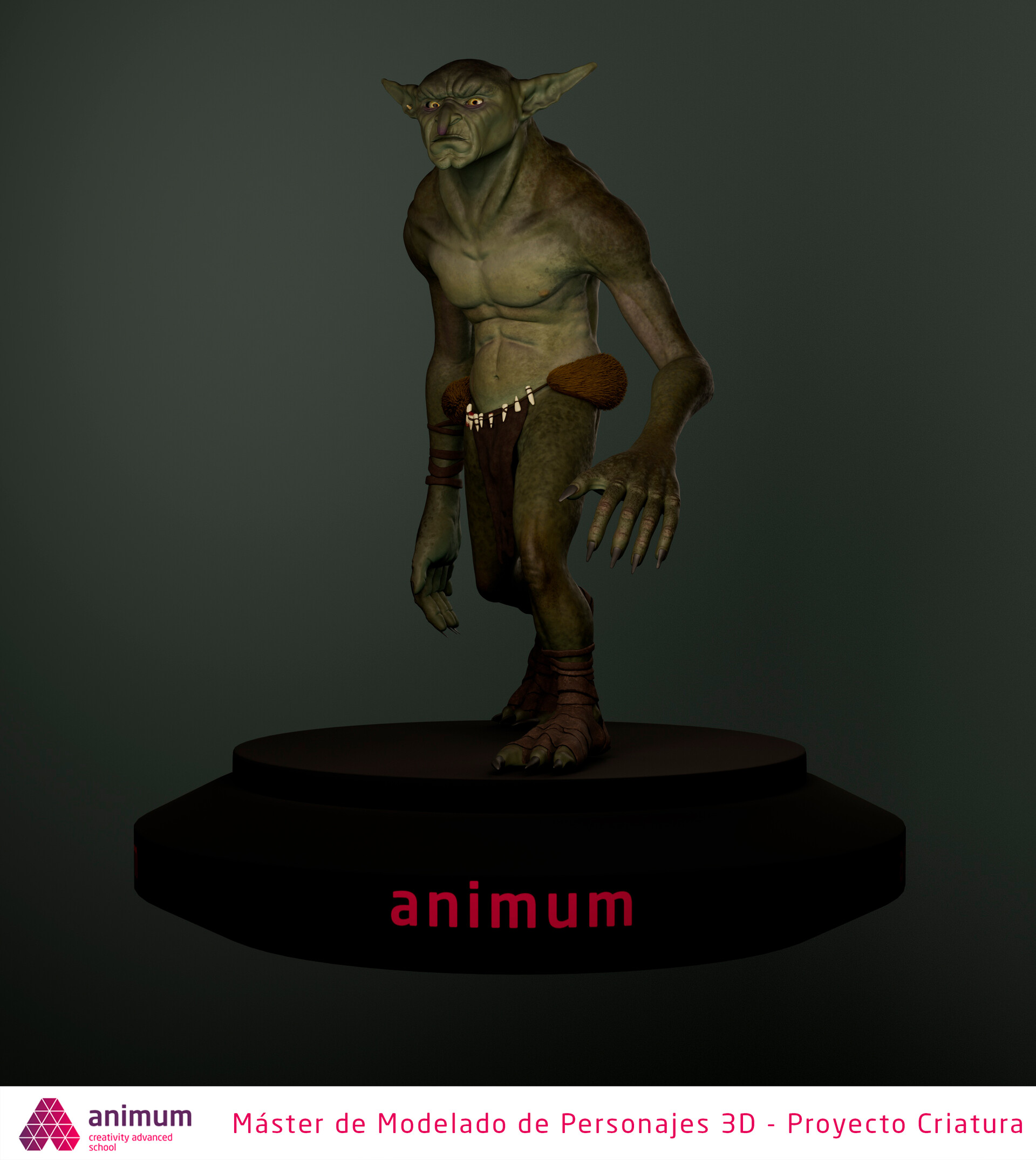 ArtStation - Proyecto de Criatura - Animum