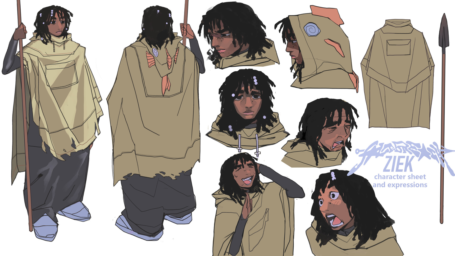 ArtStation - ZIEK CHARACTER DESIGN
