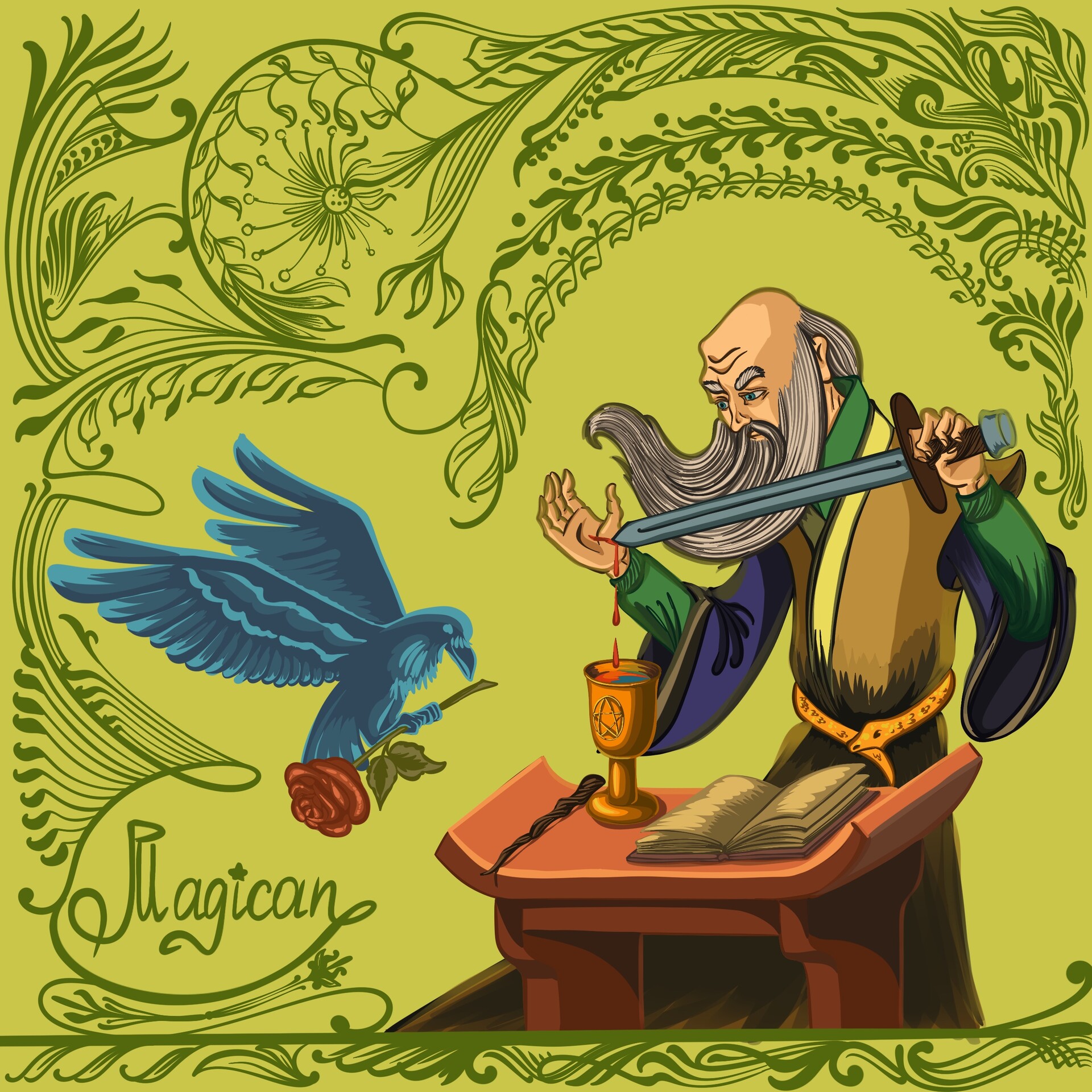 ArtStation - Taro The Magican