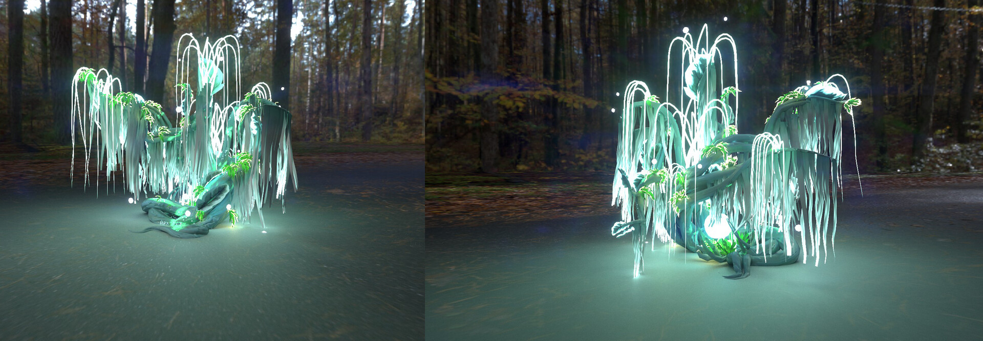 ArtStation - Willow mystic Tree